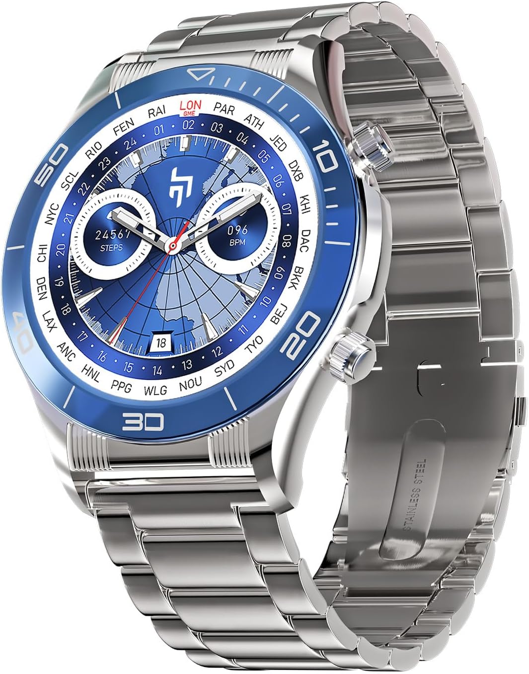 CrossBeats Monarch 1.43” UHD Infinite Display Smartwatch| Advanced ...
