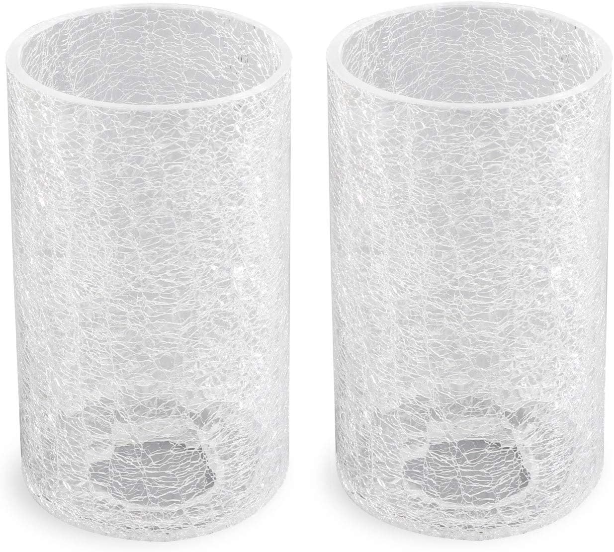 B&P Lamp® 4 1/2" Clear Retro Utility-Type Glass Shade 2 PACK - Amazon.com