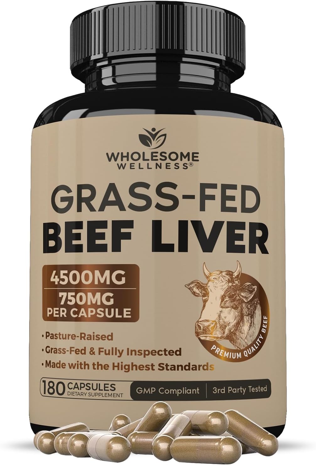 Amazon.com: CurEase Beef Liver Powder - Argentine Grass Fed & Finished ...