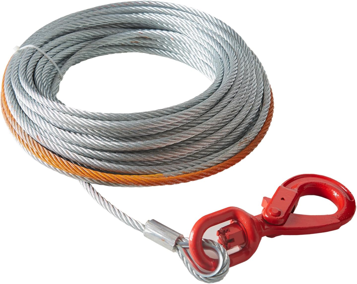 Amazon.com: Advantage 3/8", 7x19, Galvanized Steel Tow Cable, 14400 lb ...
