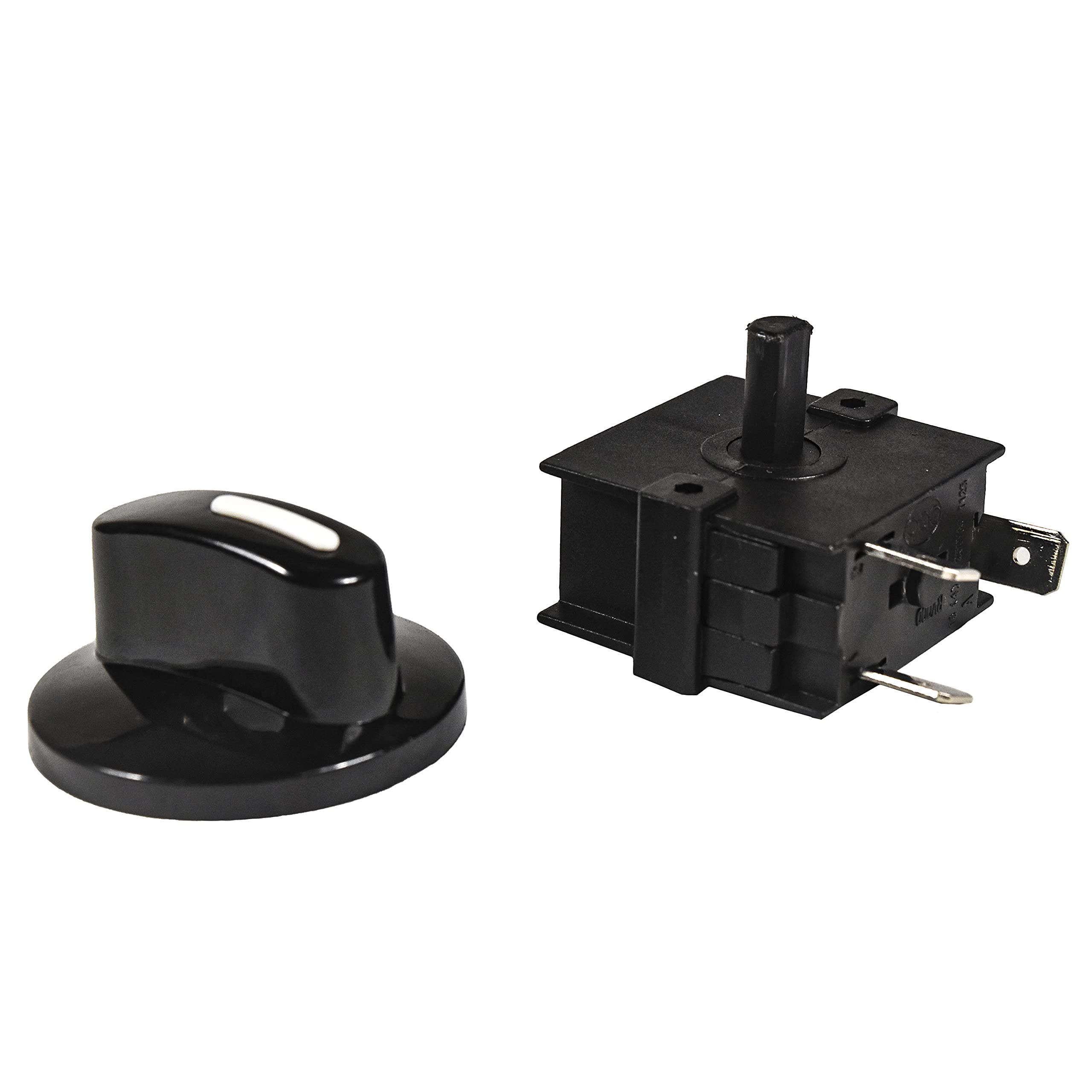 Snapklik.com : HQRP Heavy-Duty Rotary Switch 3-Position 2-Speed 120V-250V