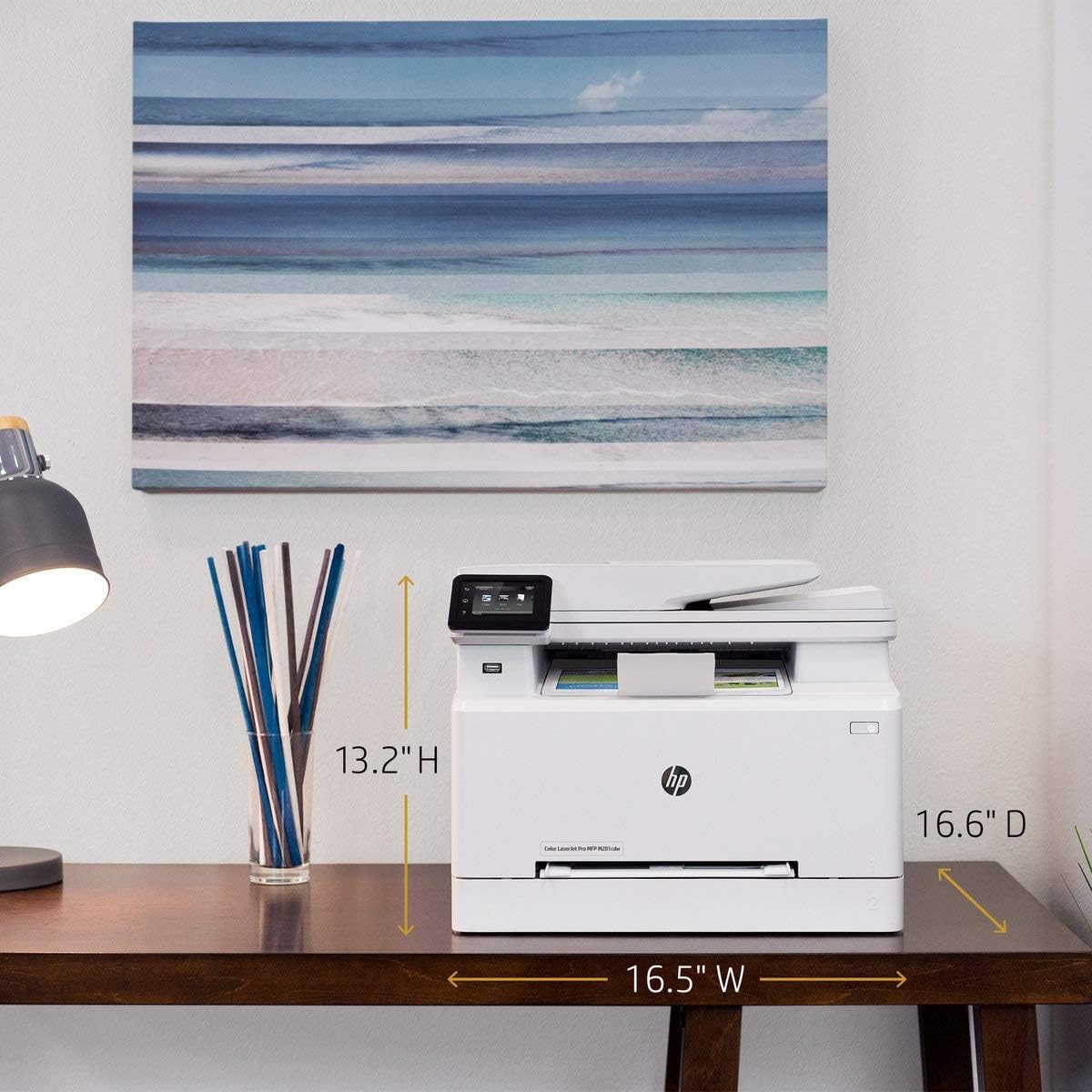 HP LaserJet Pro M281cdw All-in-One Wireless Color Printer User Manual