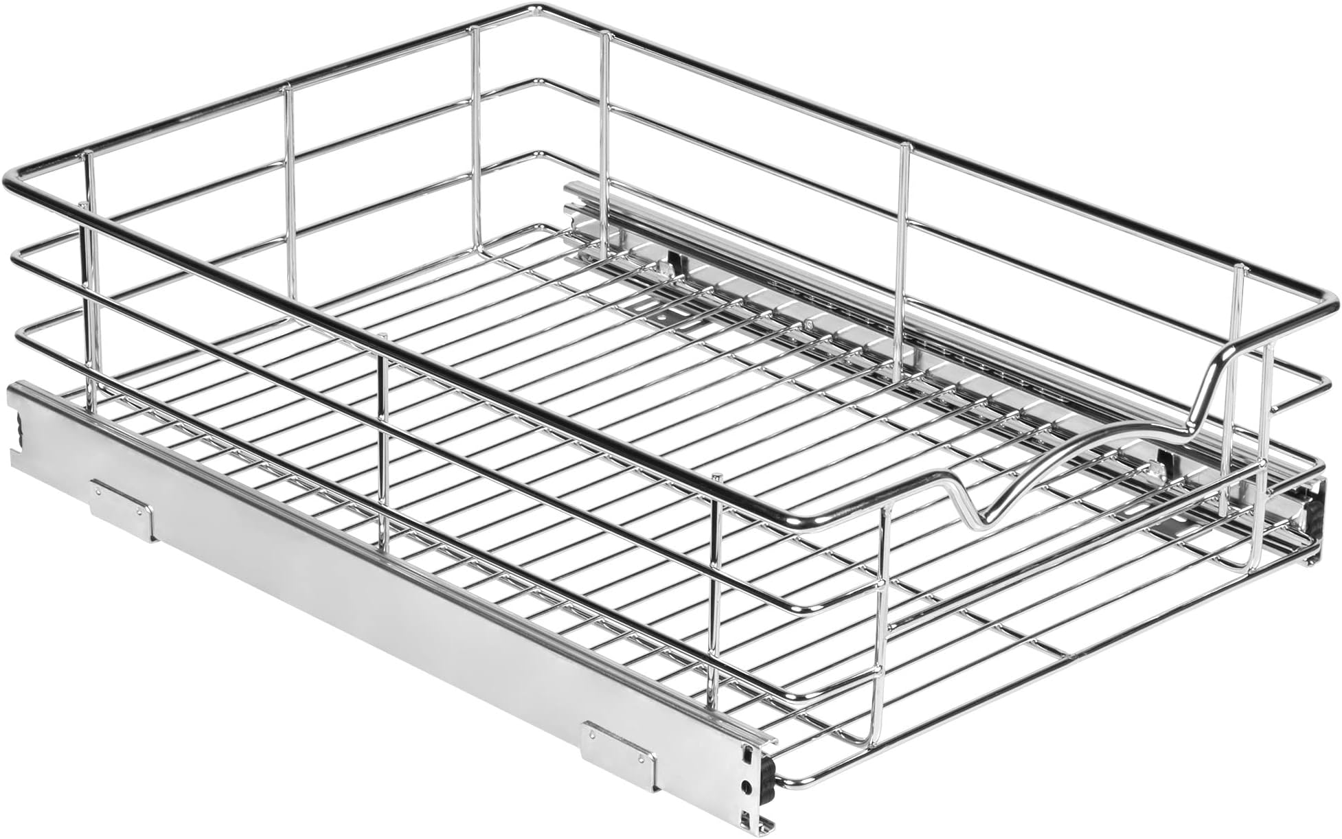 Amazon.com: Menkxi 2 Set Pull Out Cabinet Organizer Pull Out Tray Soft ...