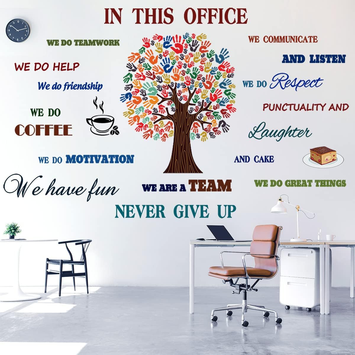 Amazon.com: Office Inspirational Quotes Motivational Sayings Wall ...