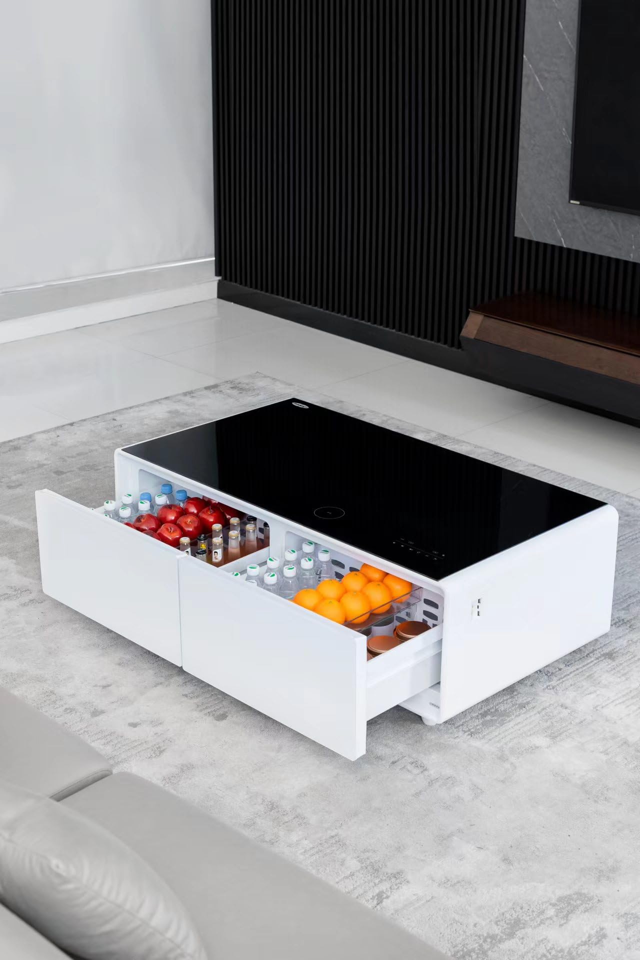 Water Sparks LazyBAR Smart Mini Bar Multi Functional Coffee Table with ...
