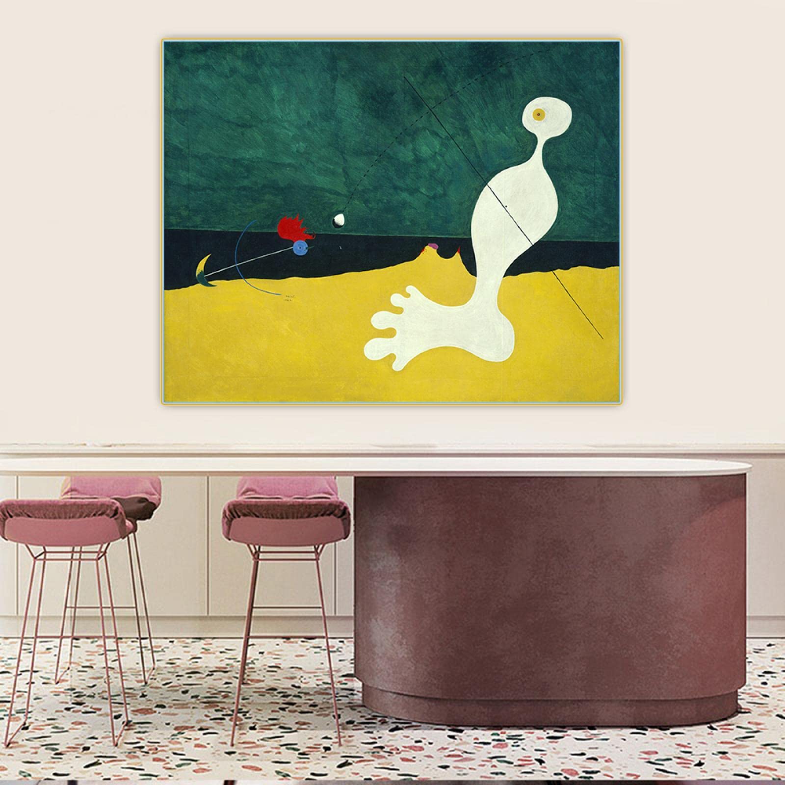 Miro Person Throwing Stone At Bird