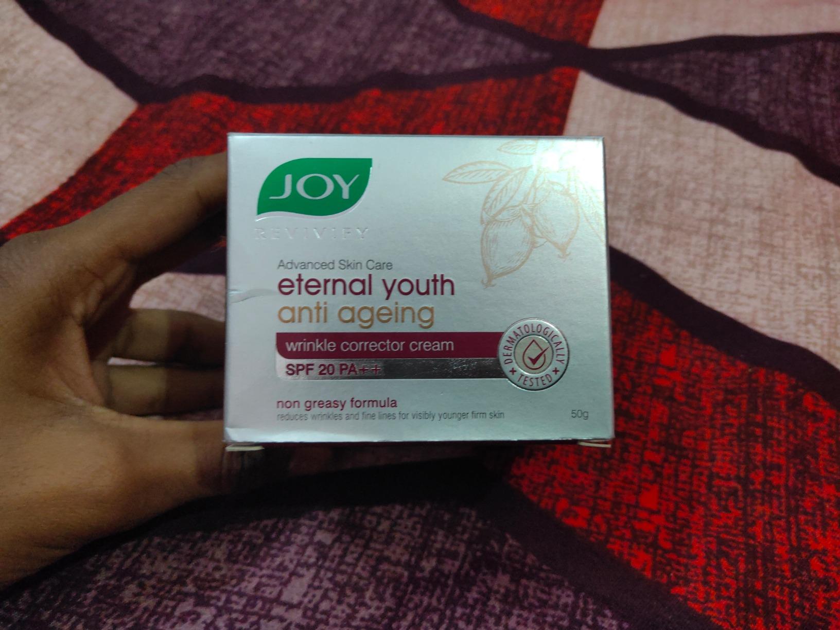 Joy Revivify Eternal Youth Anti Ageing Wrinkle Corrector Cream SPF 20 ...