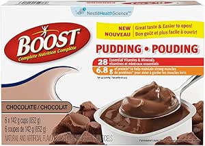 BOOST Pudding Chocolate, 6x142g (Pack of 6) : Amazon.ca: Grocery ...