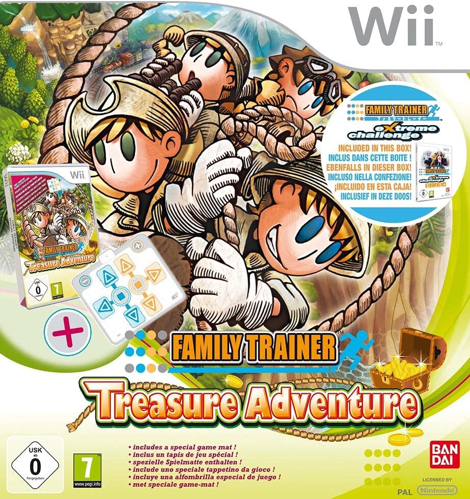 Family Trainer Treasure Adventure Bundle : Amazon.it: Videogiochi