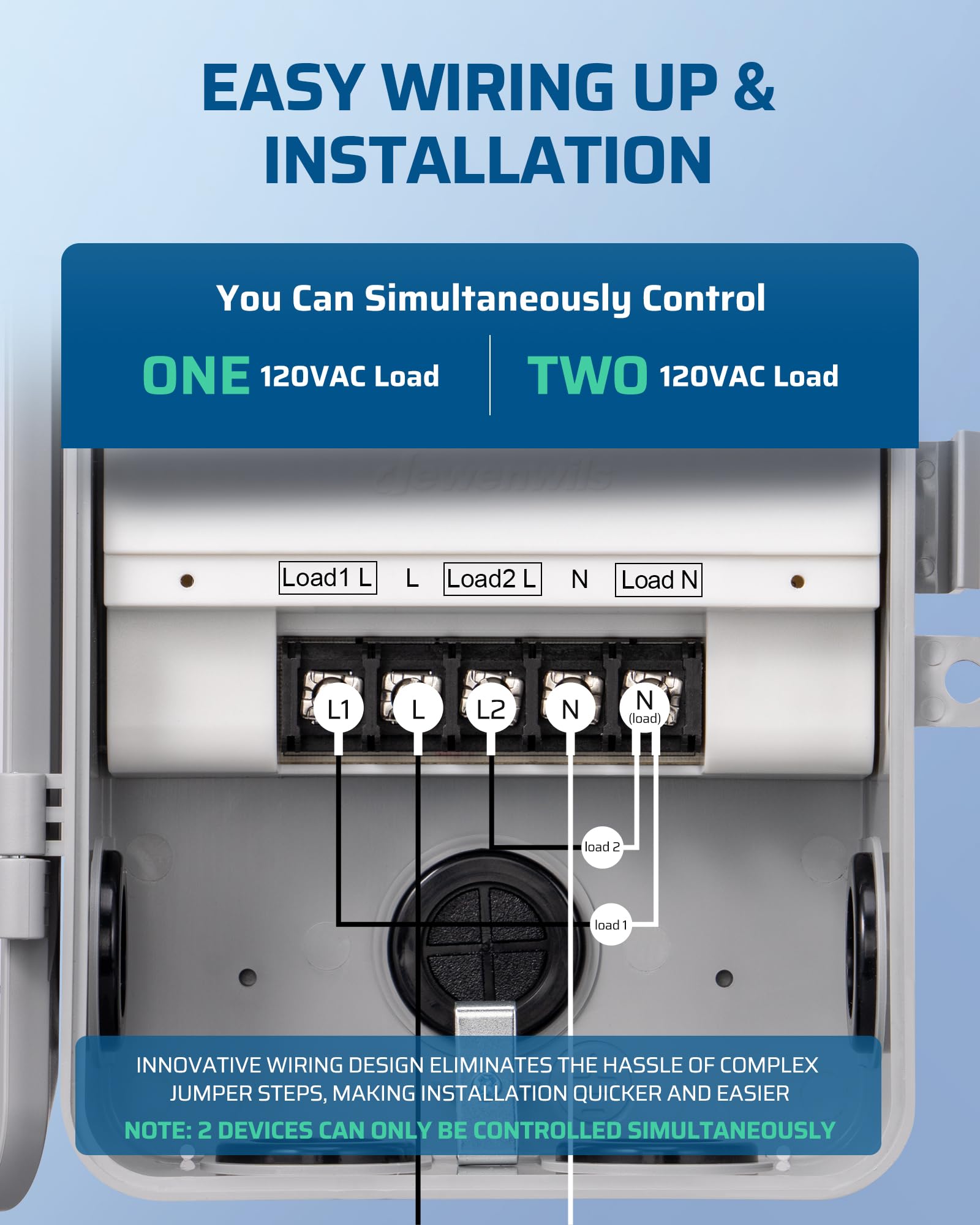 Snapklik.com : Pool Pump Timer, Outdoor Digital Timer Box, 2HP 40A ...
