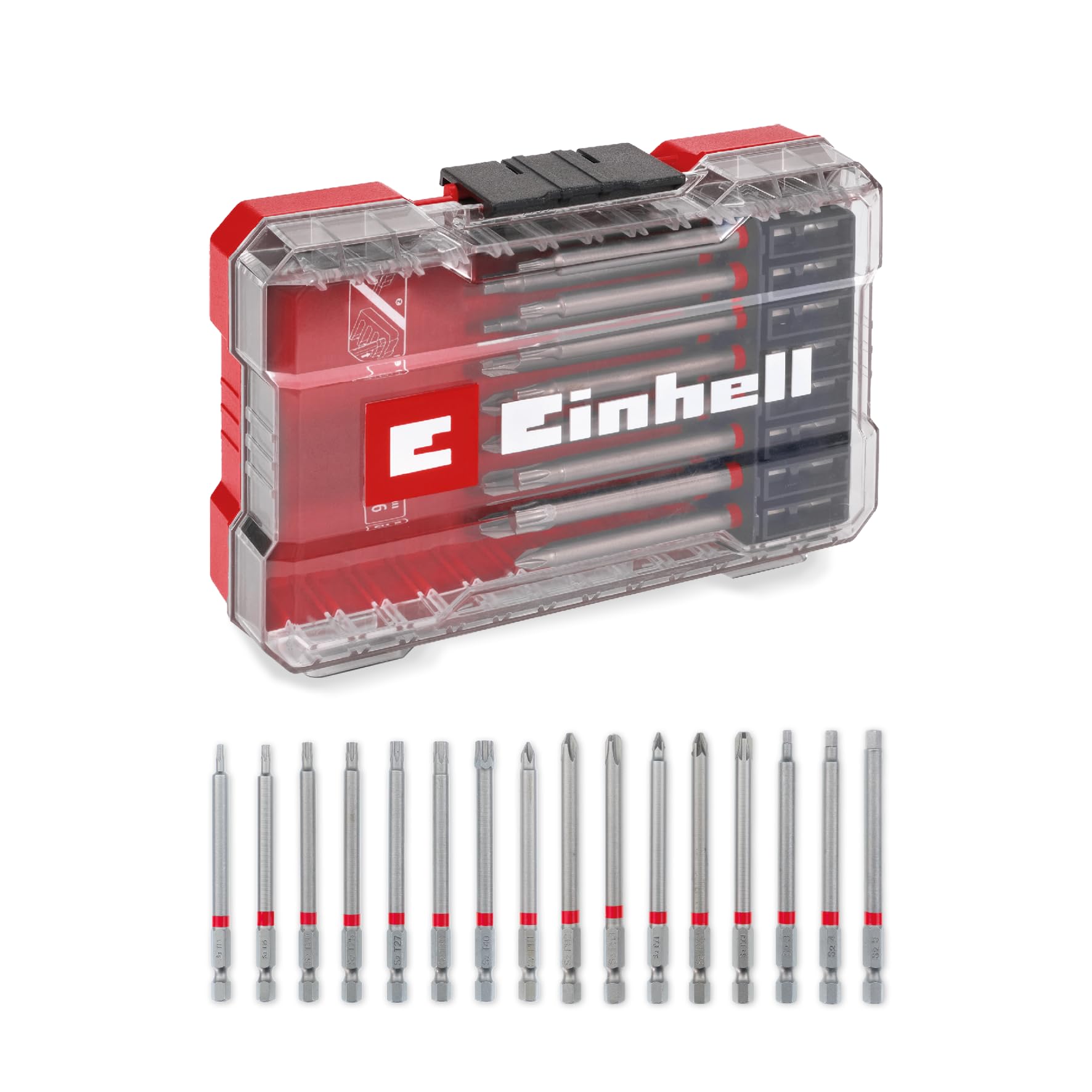 Original Einhell M-CASE 16-tlg. Bit-Set (für Akkuschrauber und ...