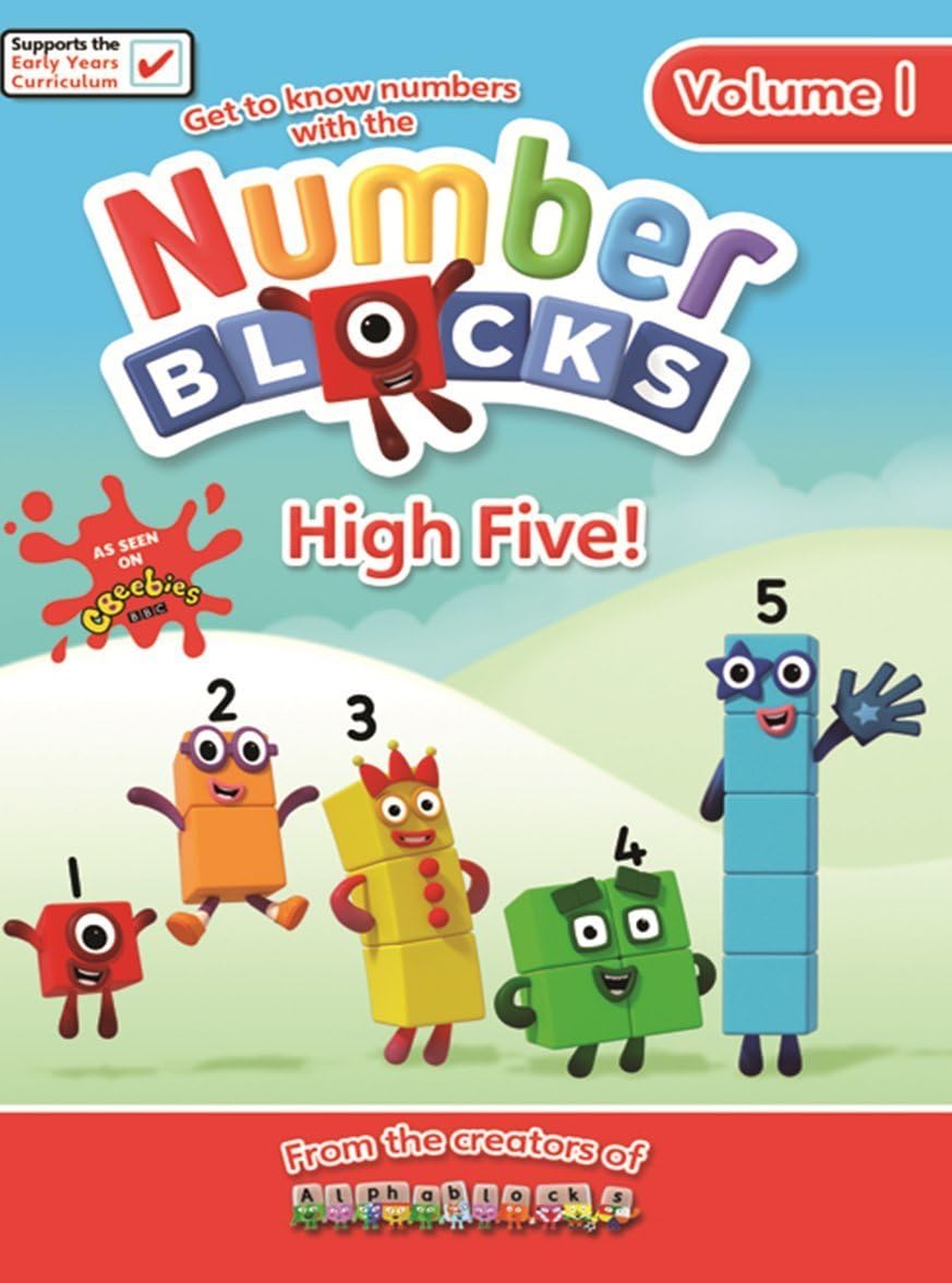 Number Blocks 1 to 5 Volume 1 [DVD] | Amazon.com.br