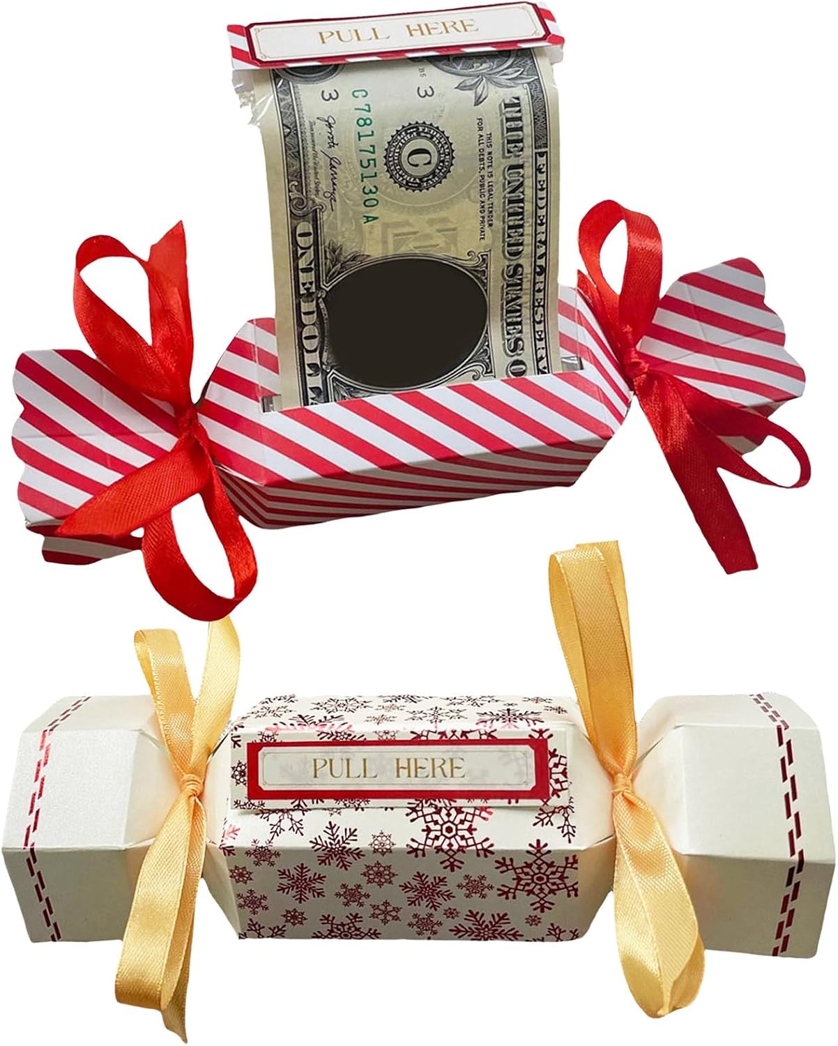Amazon.com: Makamsui Christmas Surprise Money Pull Pouch, Christmas ...