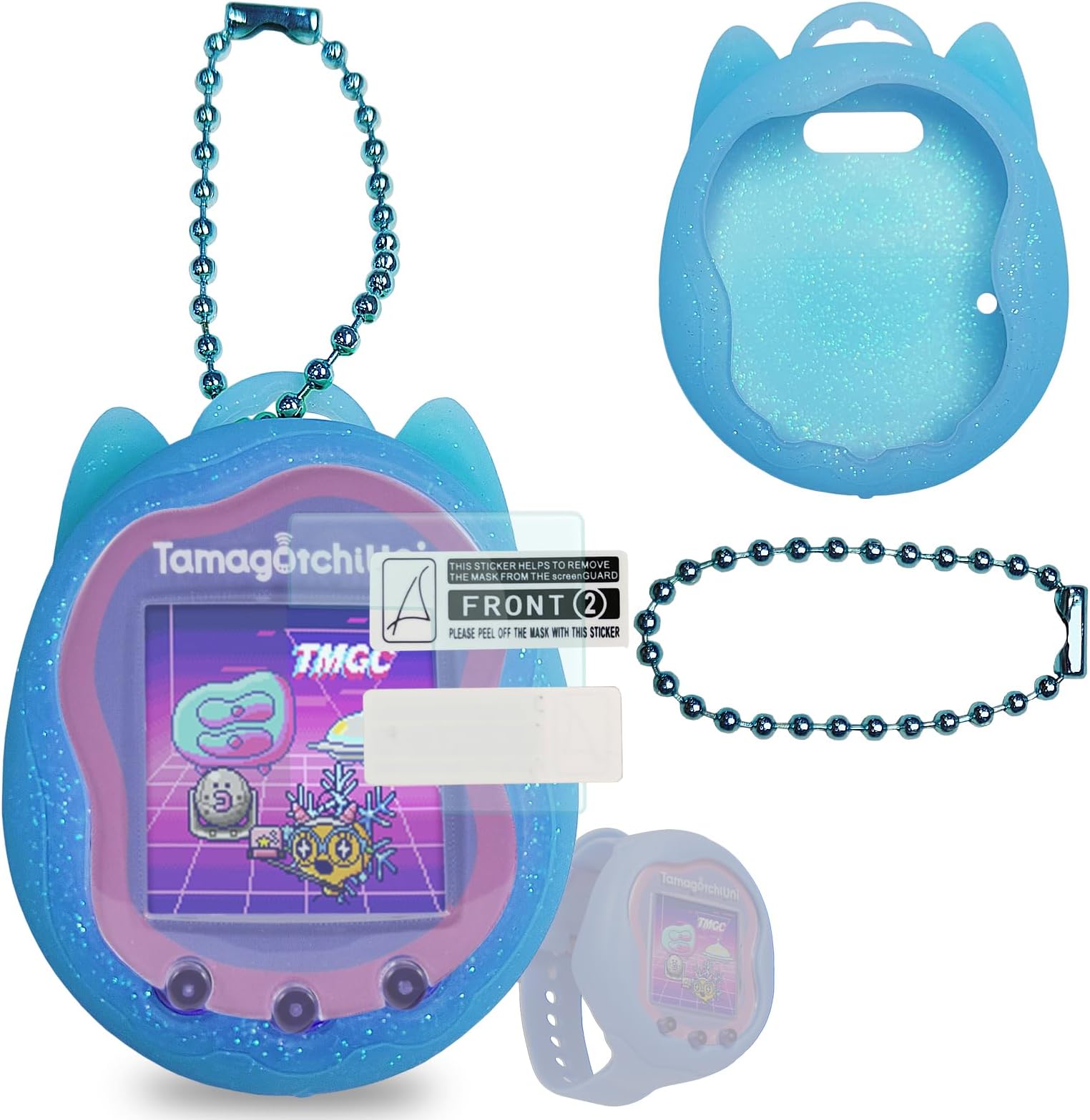 Amazon.com: Silicone Case Compatible with Tamagotchi Uni Virtual Pet ...
