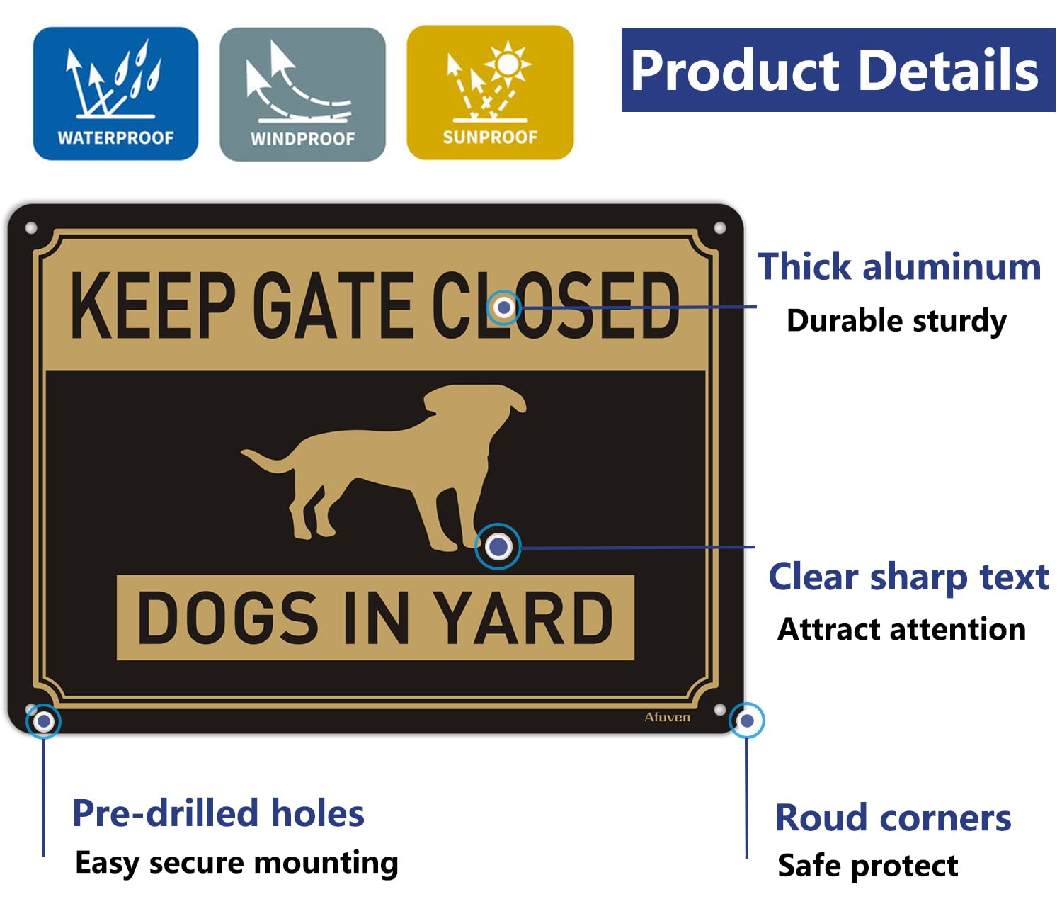 Gate Signs For Dogs