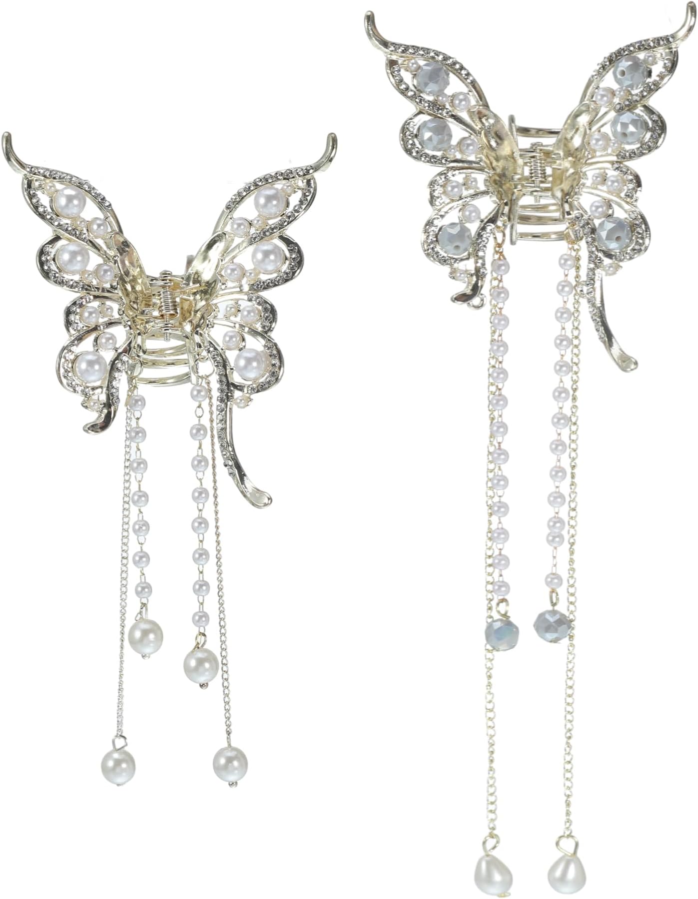 Amazon.com : KEIFIN 3PCS Hair Clip, Butterfly Hair Claw Clips Small ...