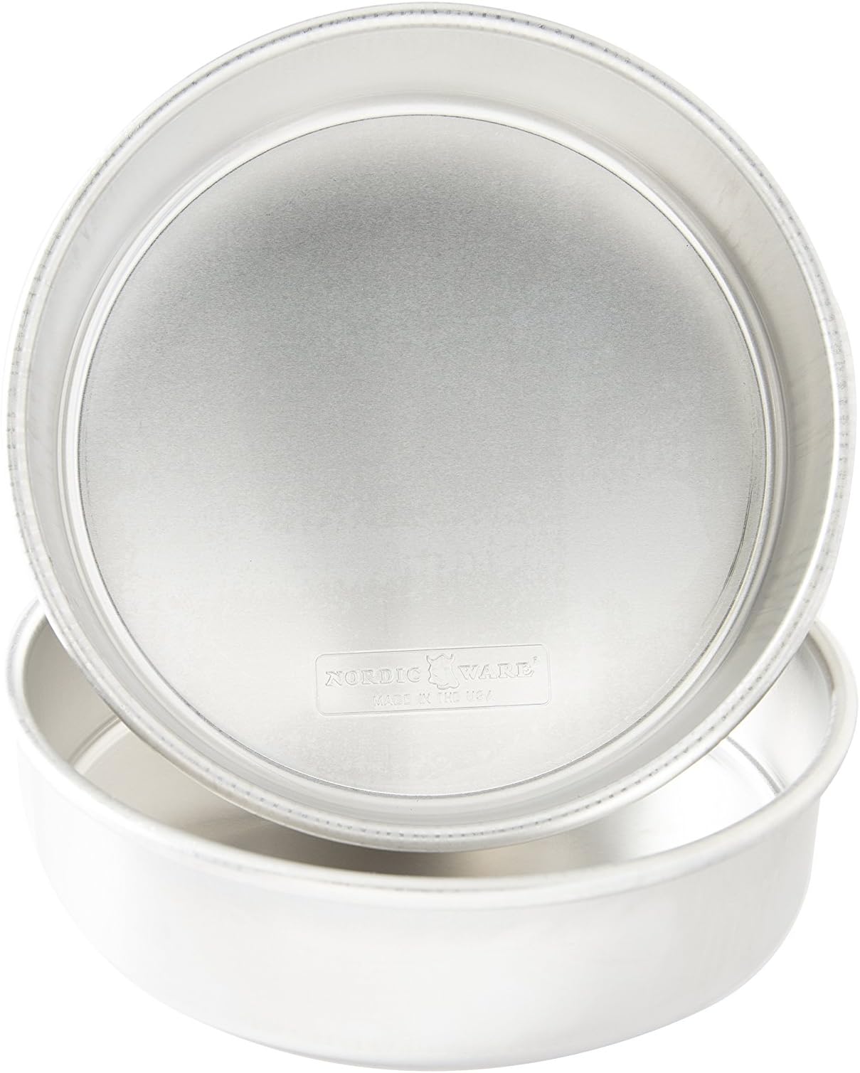 Amazon.com: Norpro 9-Inch Stainless Steel Cake Pan, Round (2 Pack ...