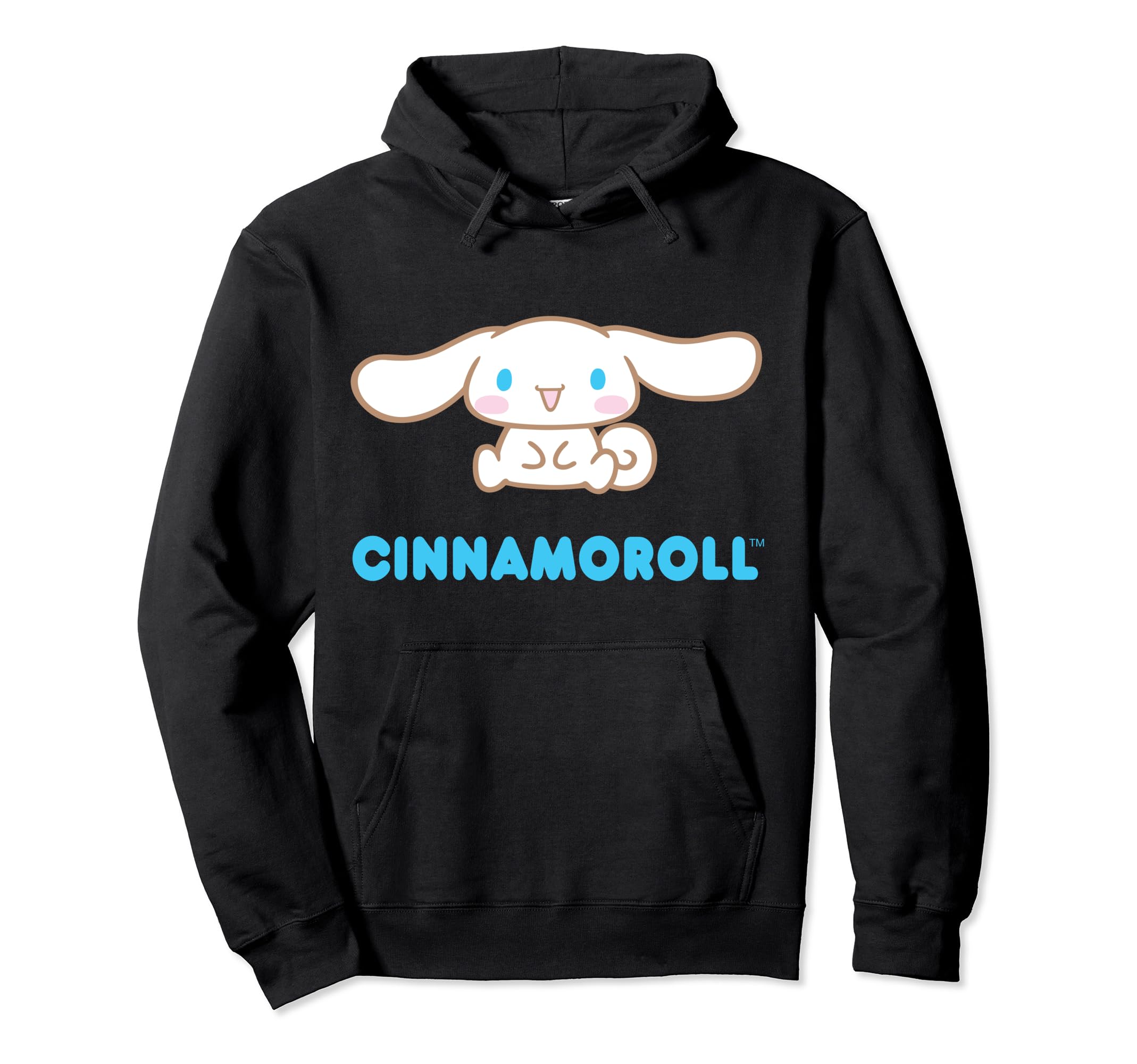Amazon.com: Cinnamoroll Character Front and Back Pullover Hoodie ...
