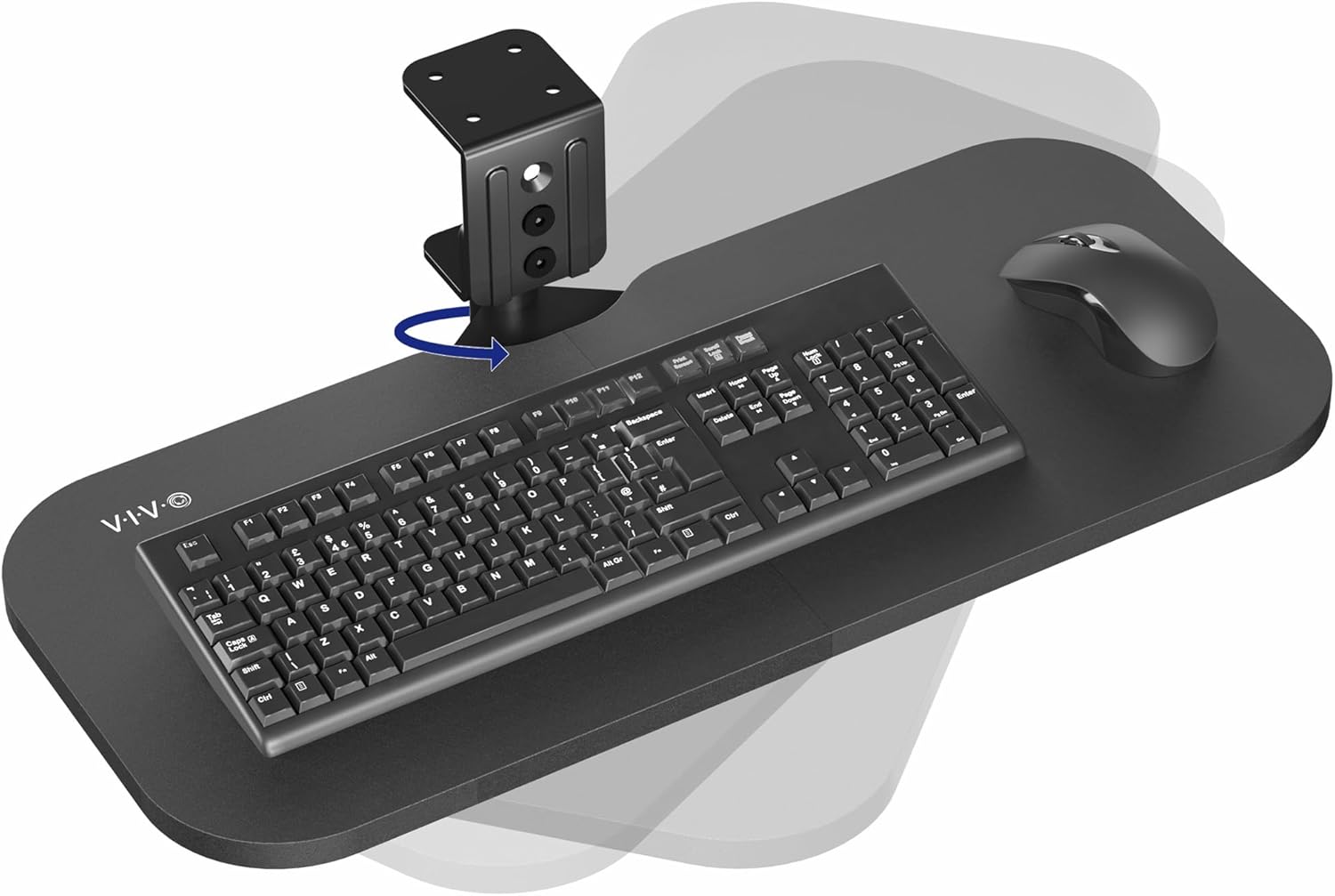 VIVO Rotating Computer Keyboard and Mouse Tray Under Nepal | Ubuy