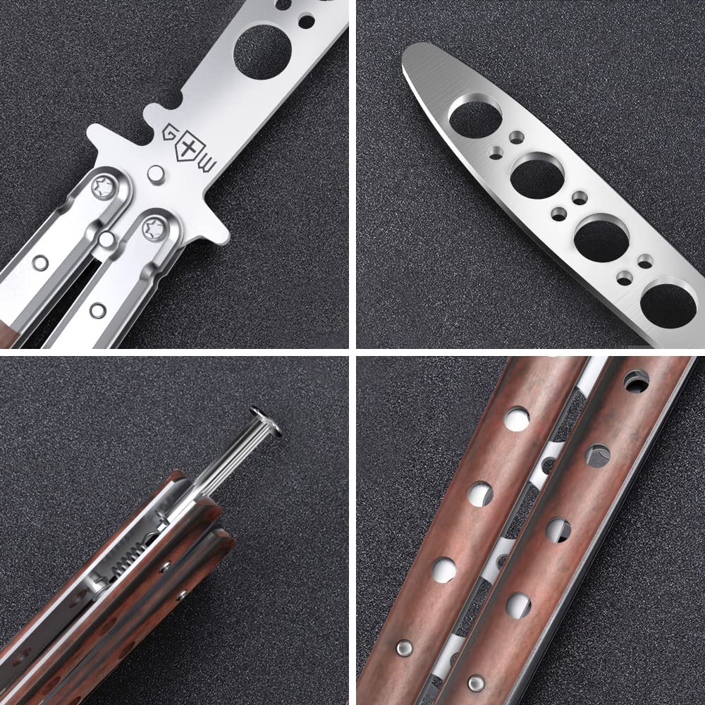 Buy Butterfly Knife Trainer - Balisong Trainer - Practice Butterfly ...