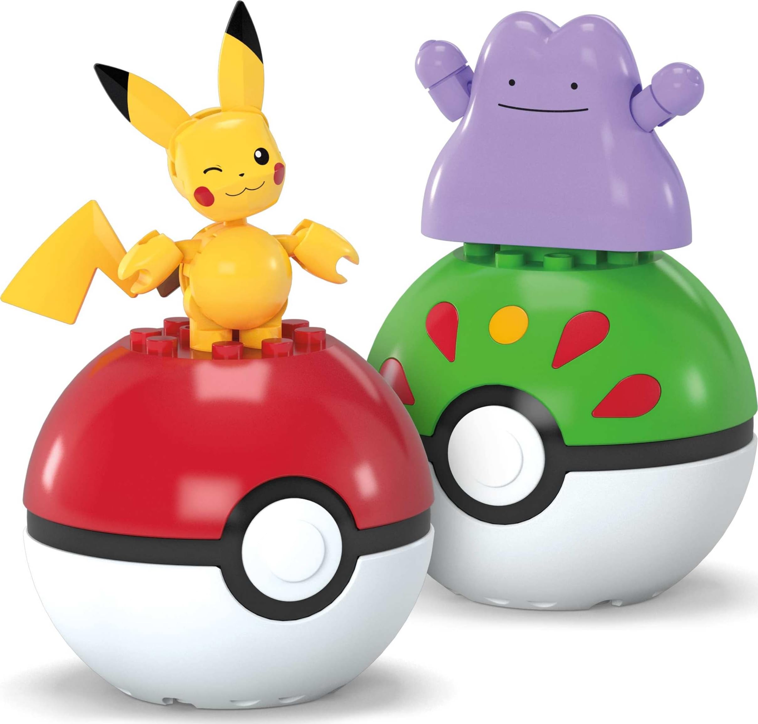 Lego Mario MEGA Pokemon Poke Ball Building Toy Kits With Surprise ...