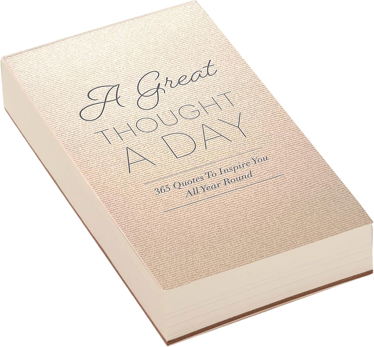 Amazon.com : Eccolo Inspirational Quotes Thick Note Pad, "A Thought a ...
