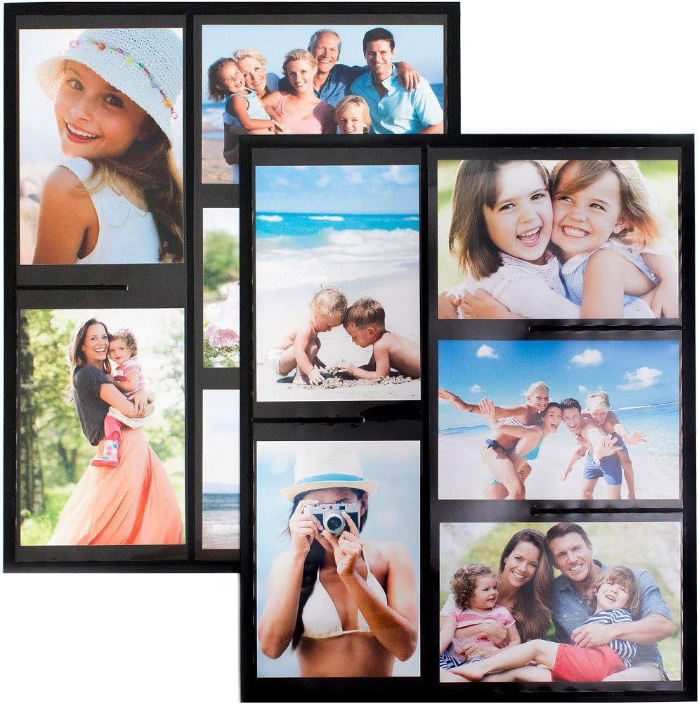Wind & Sea Magnetic Picture Collage Frame for Refrigerator, 2-Pack ...