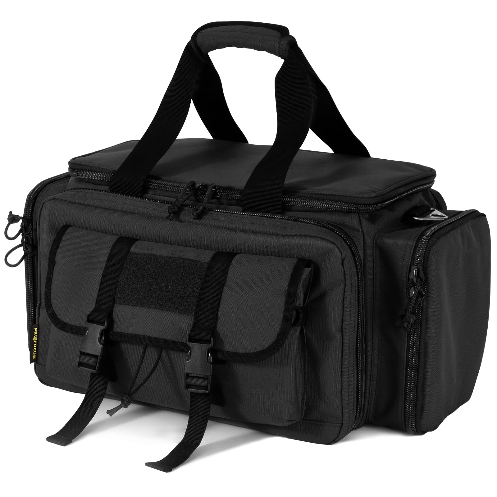 Snapklik.com : PROFOCUS Large Range Bag -Tactical 4+ Pistol Case Gun Bag