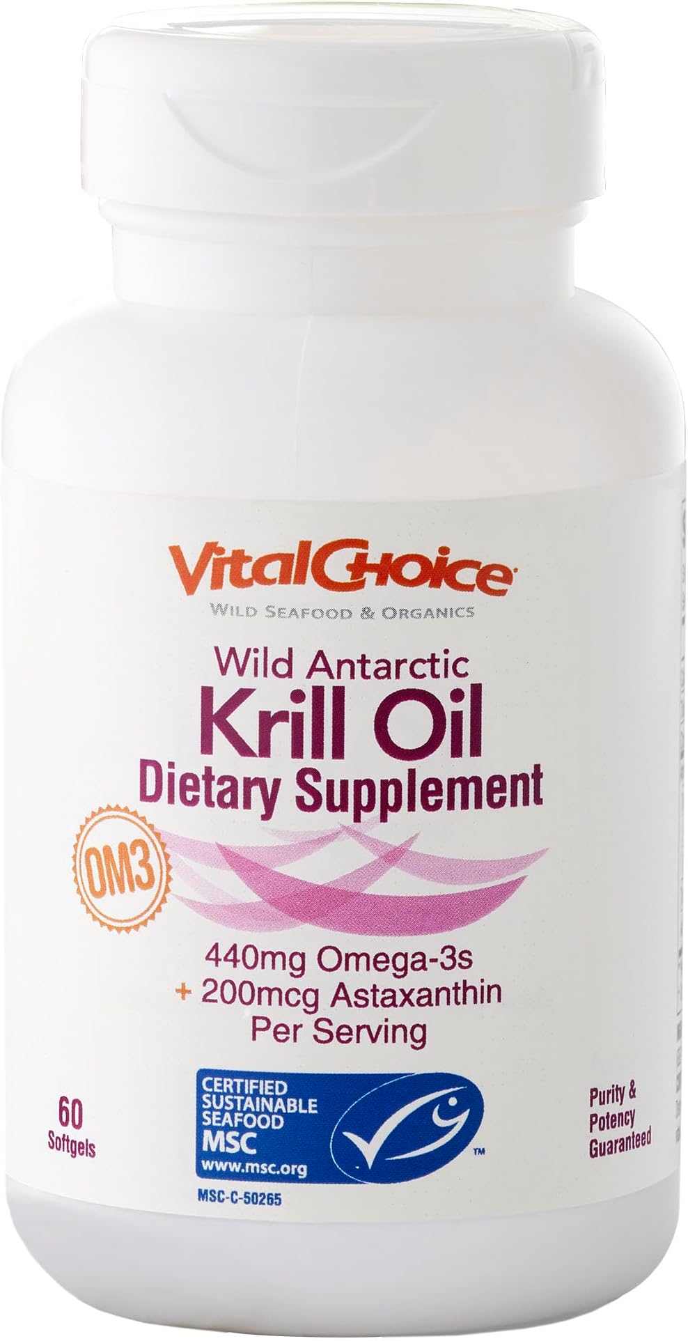 Amazon.com: Vital Choice MSC Wild Alaskan Sockeye Salmon Oil Dietary ...