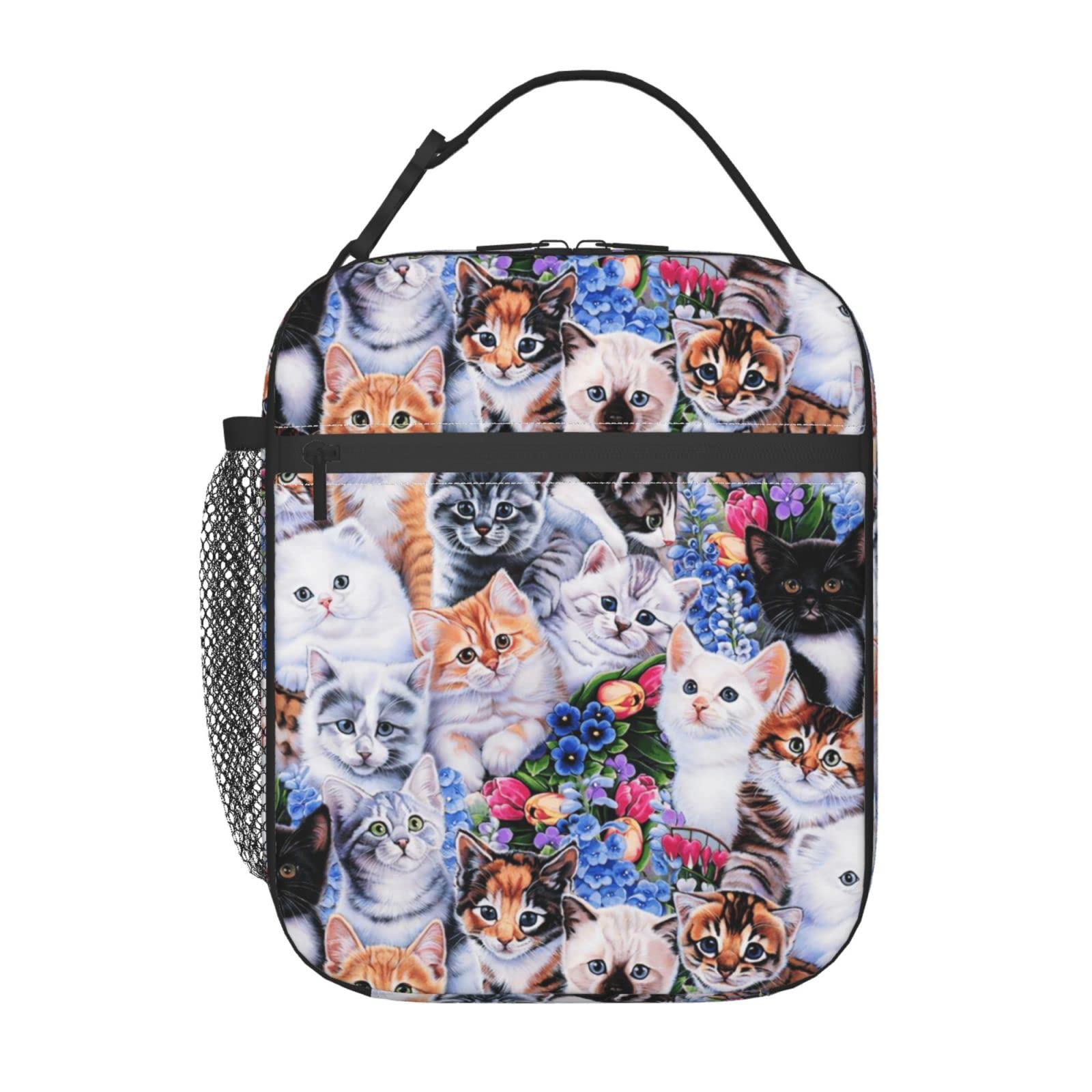 Amazon.com: Lunch Bags for Women,Insulated Thermal Cat Lovers Gifts ...