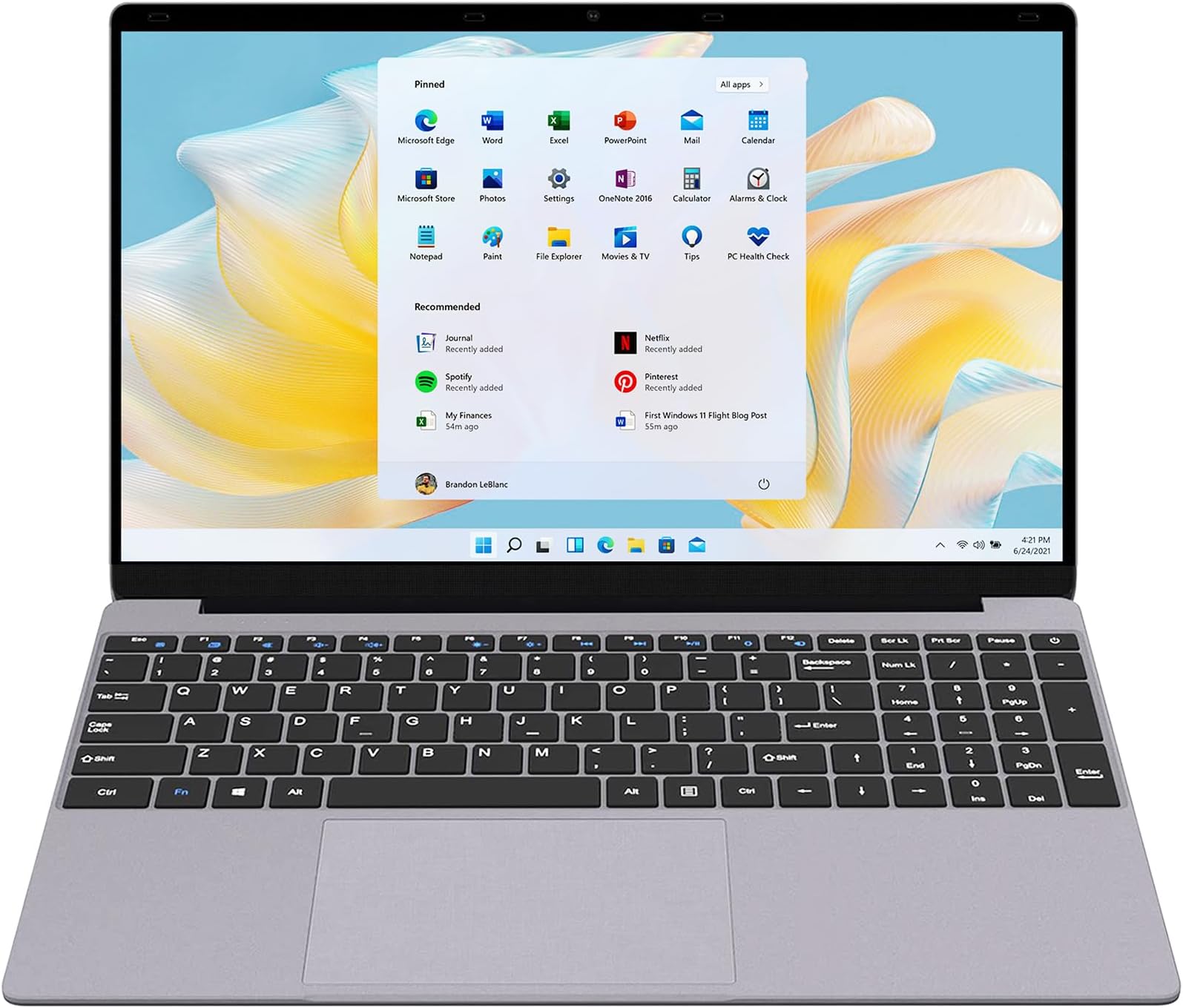 Amazon.com: ApoloSign Laptop Computer, 15.6 Inch Windows 11 Laptops ...
