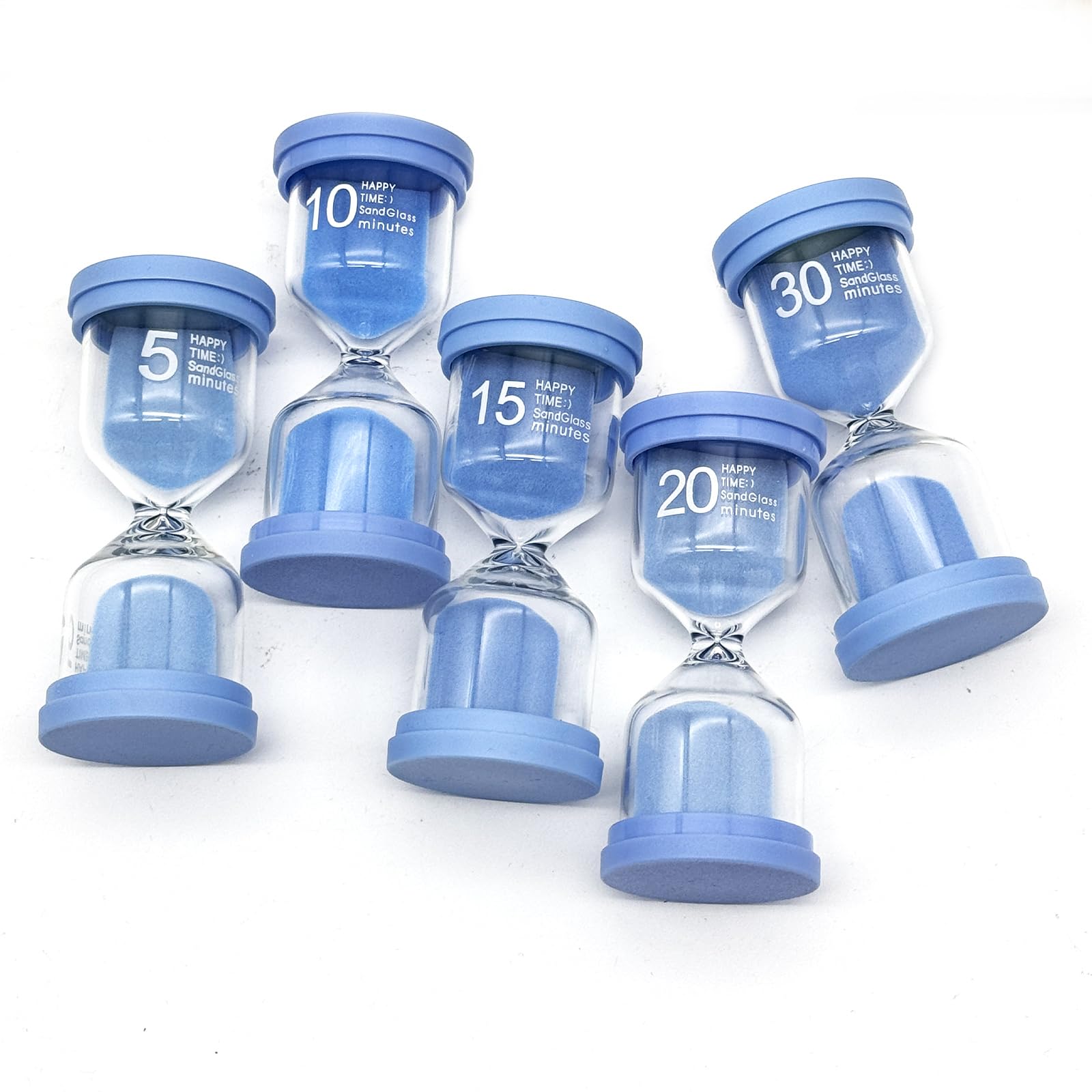 Amazon.com: Sand Timers, Hourglass Timer 5/10/15/20/30 Minutes ...
