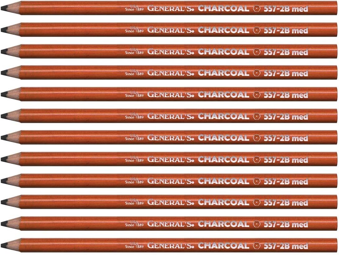 Hyatt's General Charcoal Pencil 557-2B: Amazon.de: Bürobedarf ...