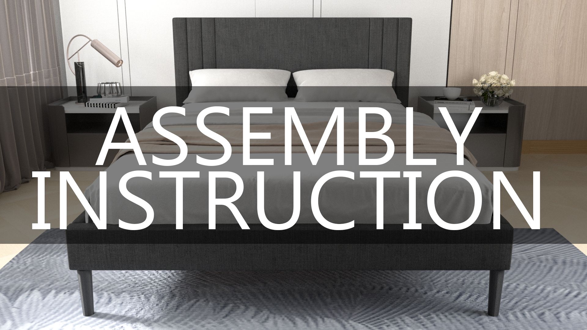 Watch Bed Frame Assembly Instruction Video on Amazon Live