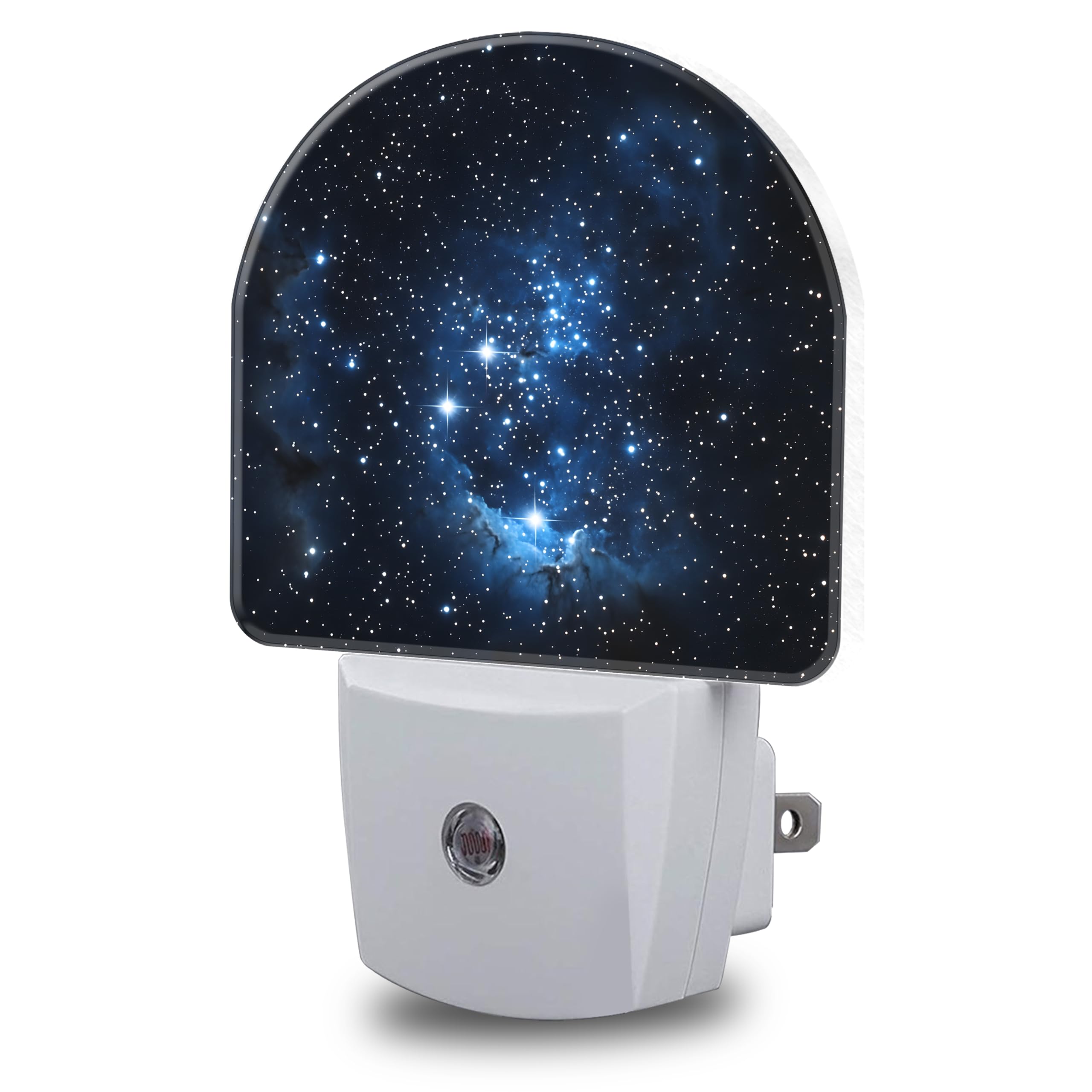 FOISIIAEA Night Light, Blue Night Sky with Stars Night Lights Plug into ...