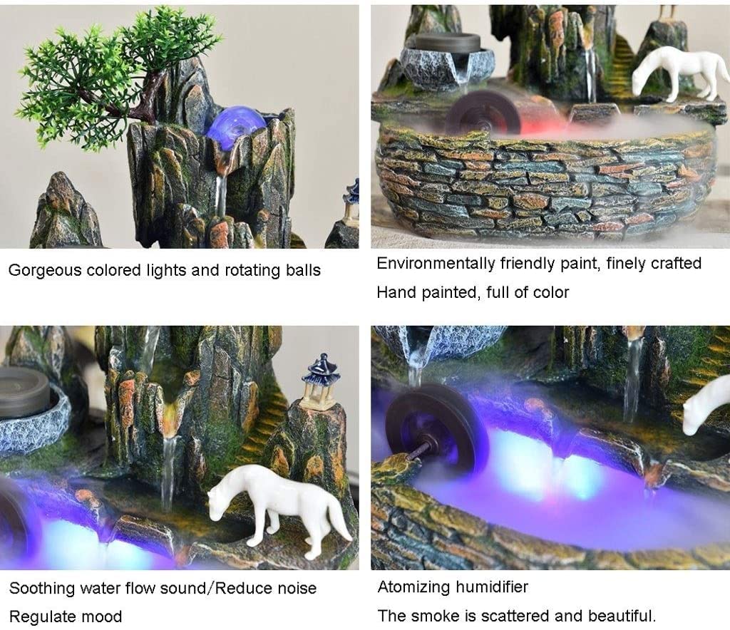 Indoor Fountain Change Colors Color Changing Water Fountains Elegant