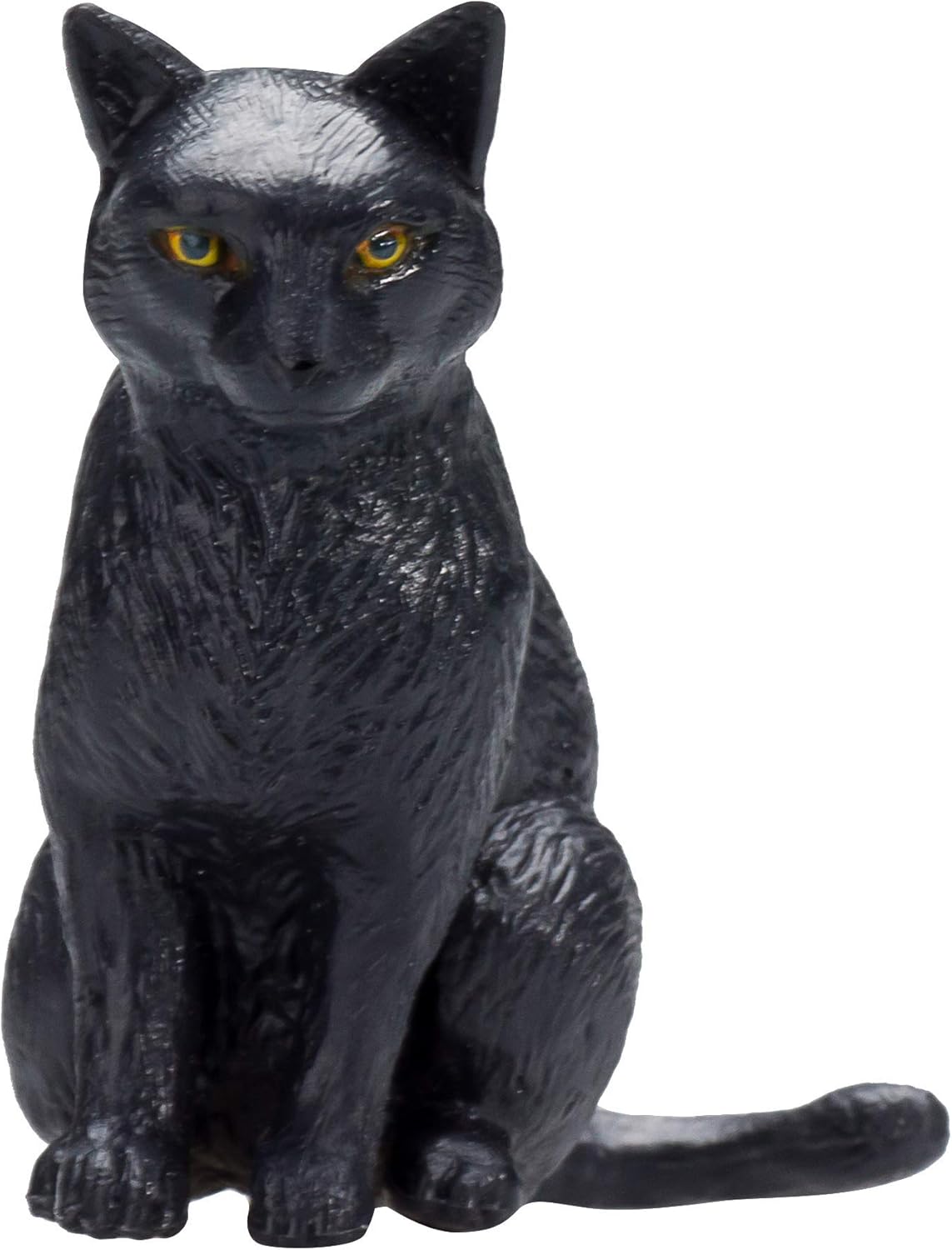 Amazon.com: MOJO Cat Sitting Black Toy Figure : Toys & Games