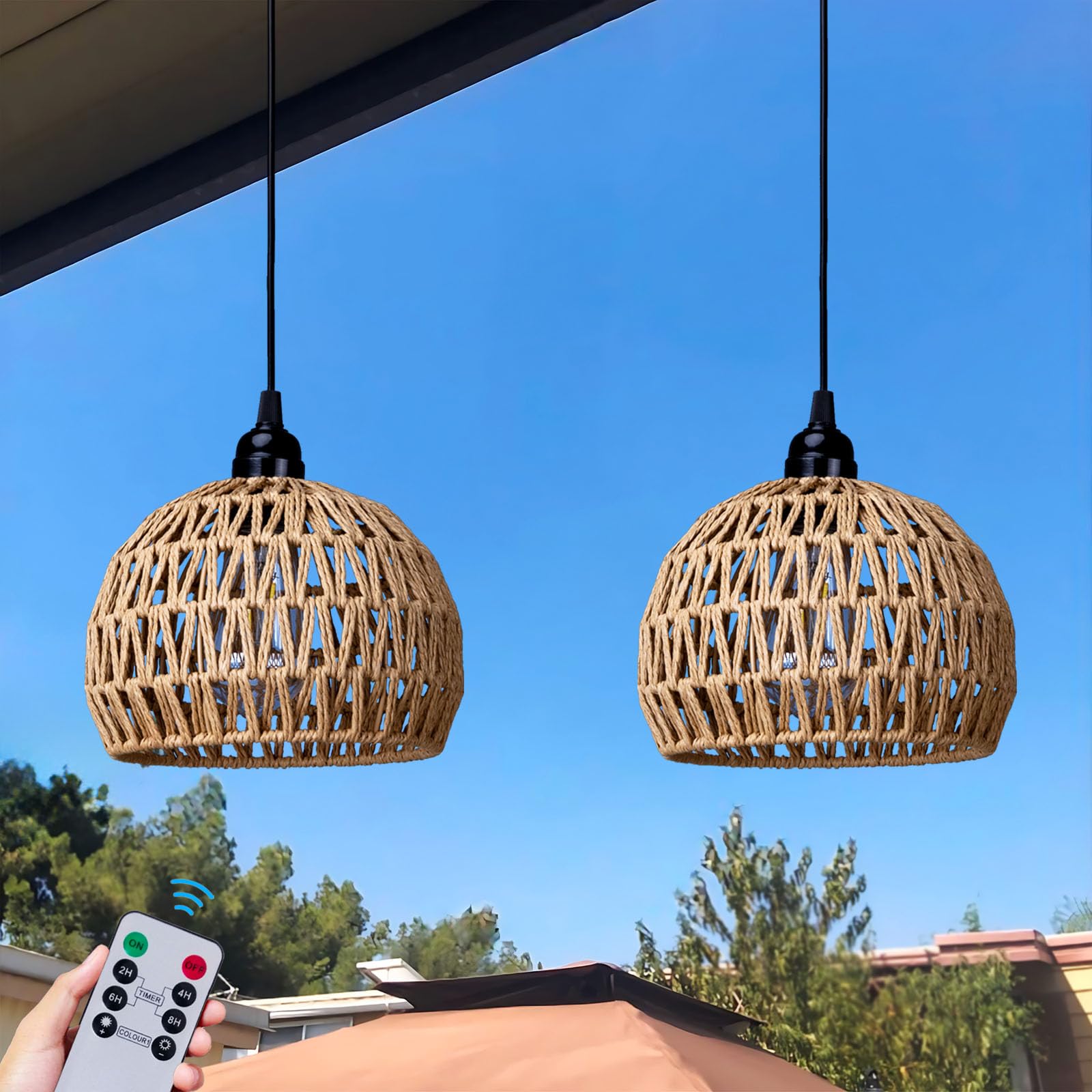 Battery Operated Hanging Pendant Ligh, Battery Outdoor Chandelier ...