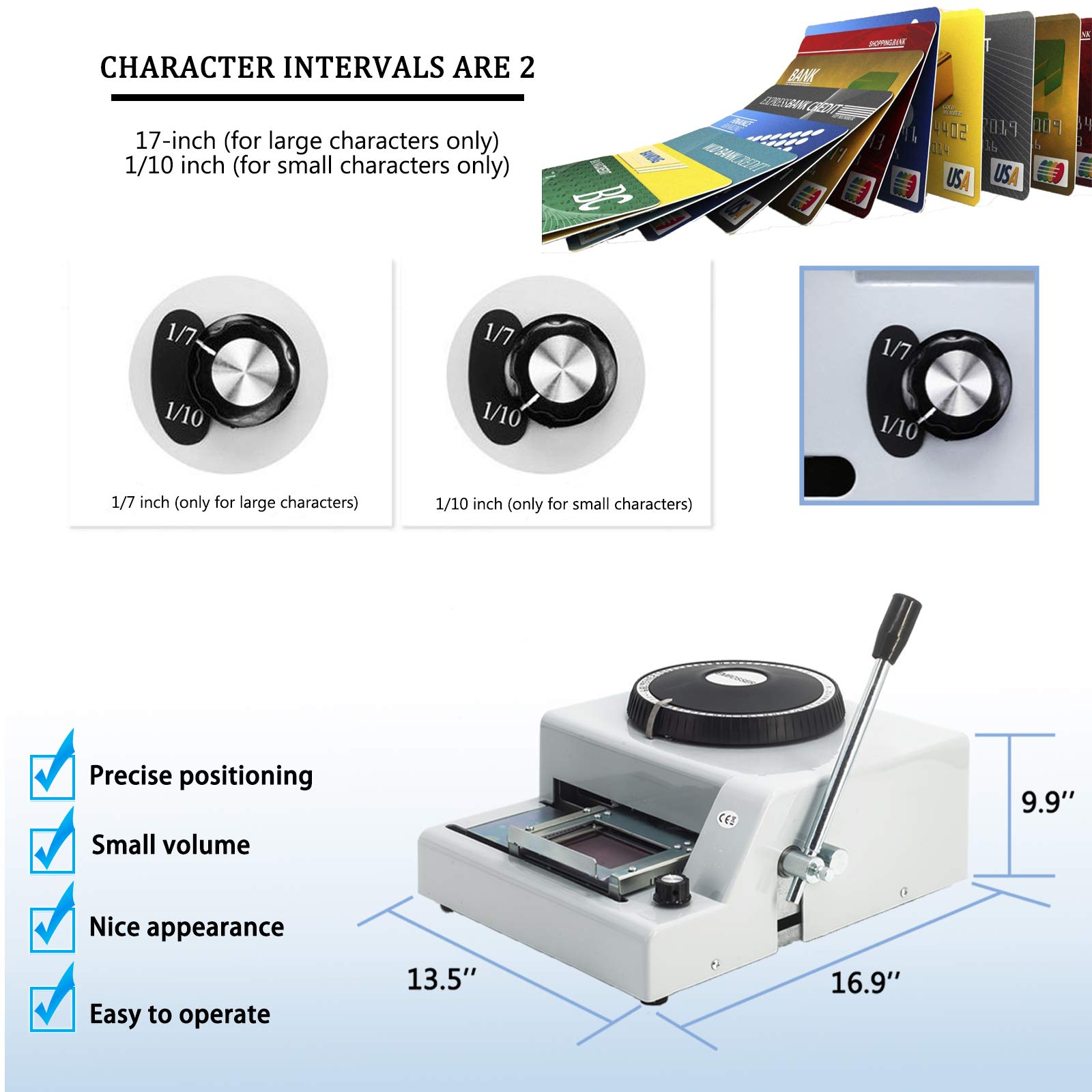 Buy PLASMARGON DPL Card Embossing Machine Credit Card ID Card PVC Card ...