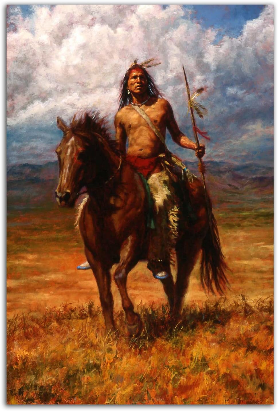 Amazon.com: Geronimo Poster, Native American, Indian, Warrior, Apache ...