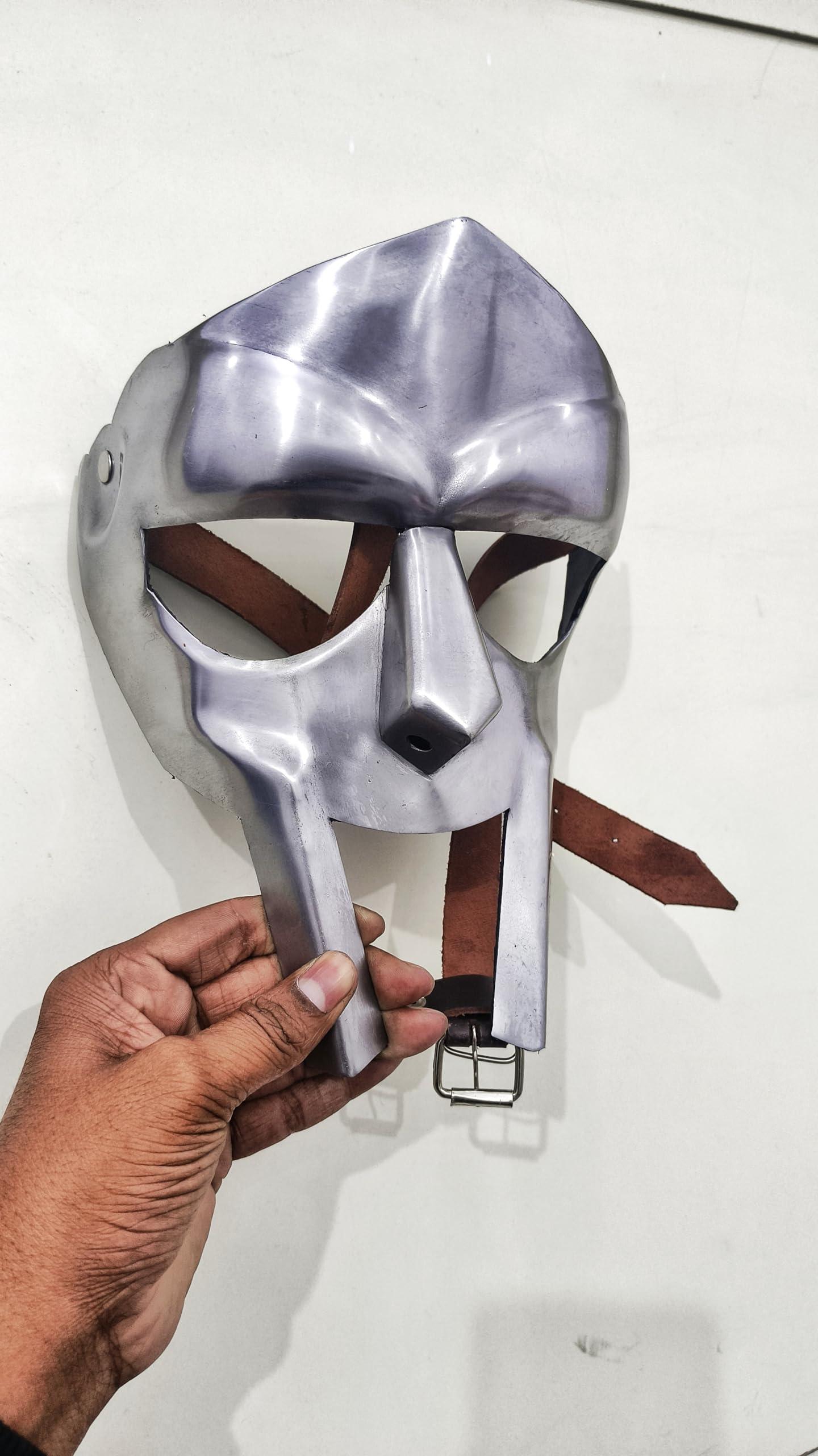 Amazon.com: MF Doom Gladiator Mask, Mad-villain, 18g Mild, Steel, Face ...
