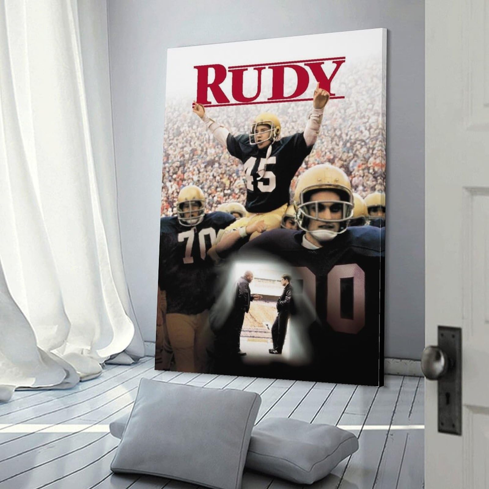 Rudy Movie Poster Rudy 4K Blu Ray (SteelBook)