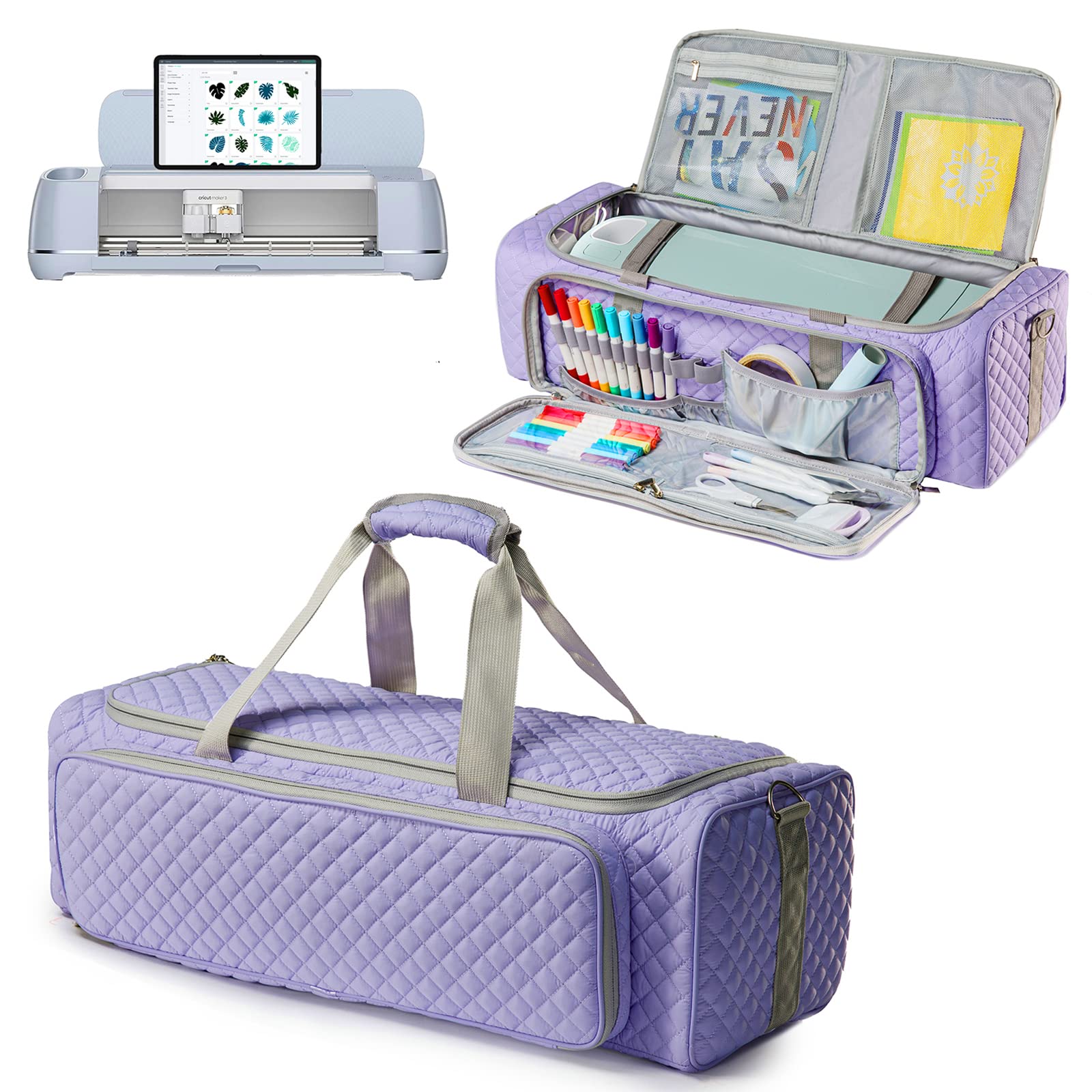 Snapklik.com : Carrying Case For Cricut Maker 3, Maker 4, Explore Air 2 ...