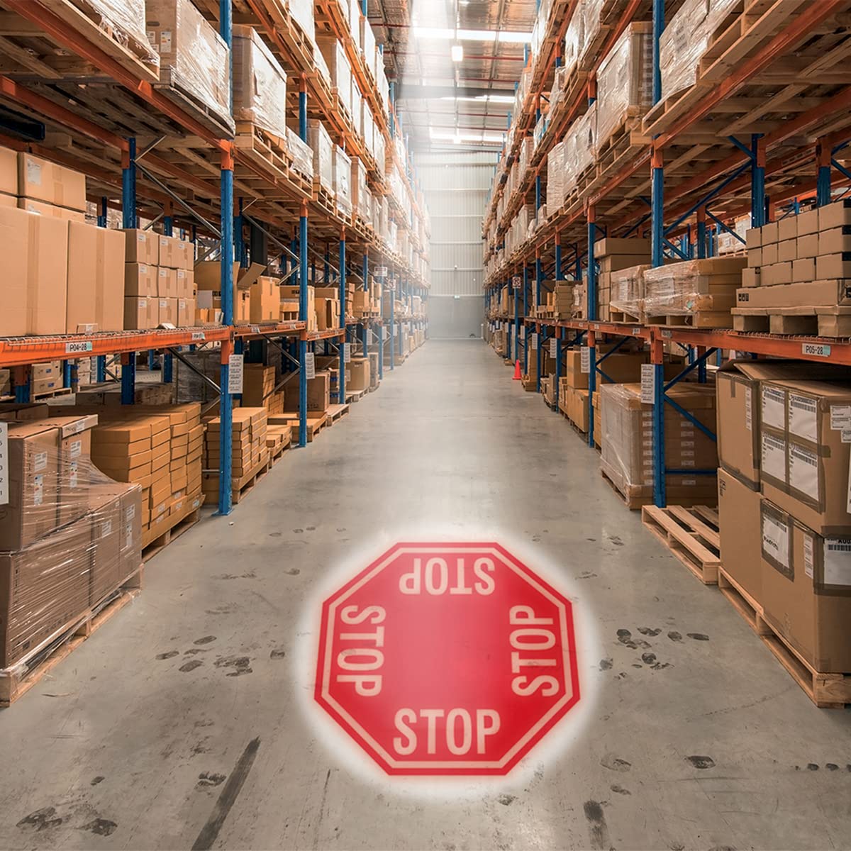 Amazon.com: Accuform VPL908 LED Sign Projector, Stop (All Directions ...