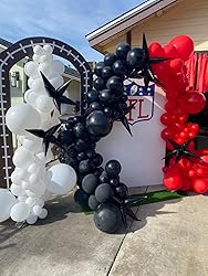 Amazon.com: 60 Pcs Colorful Starburst Balloons, Explosion Star Foil ...