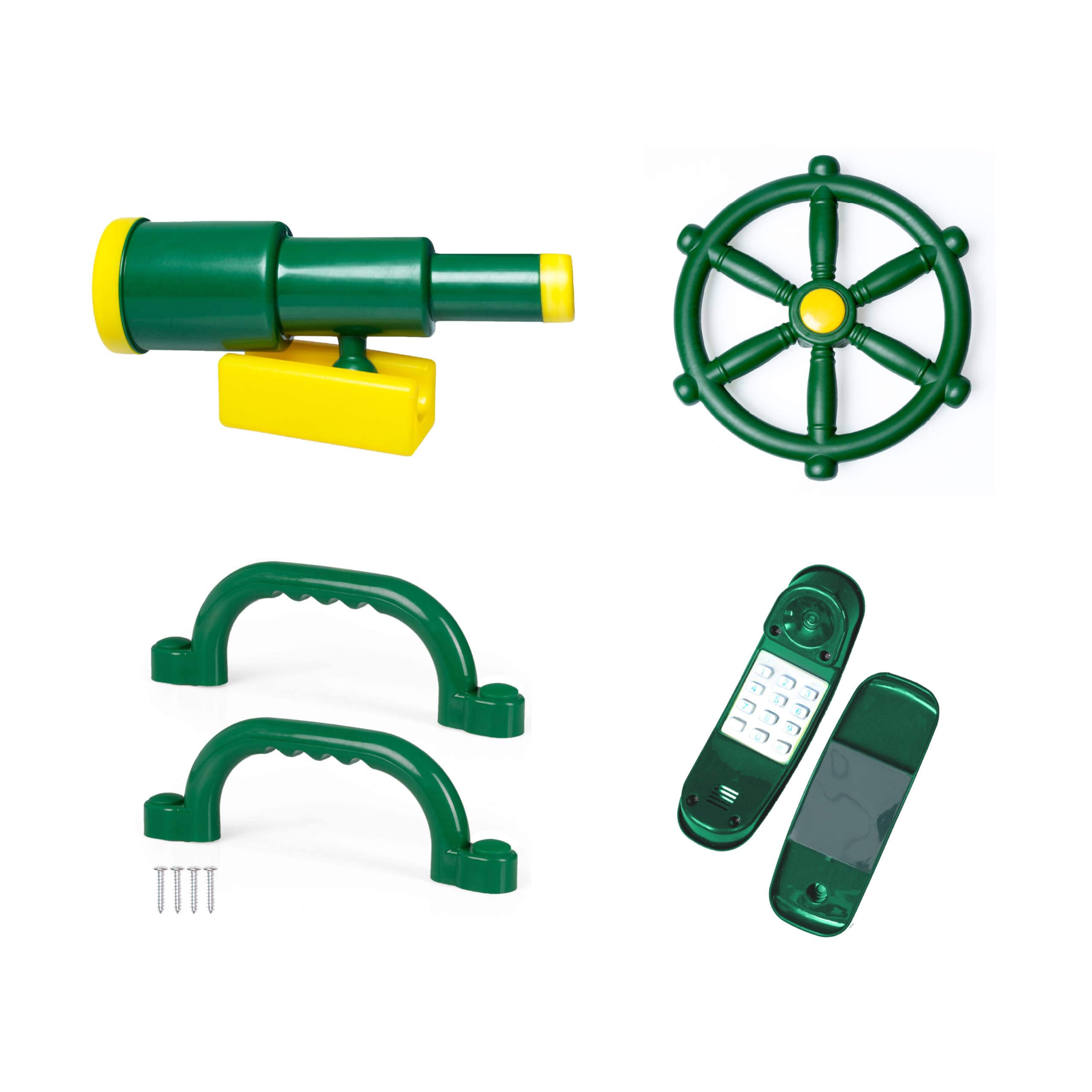 Amazon.com: Barcaloo Playground Accessories for Kids Outdoor Playset ...