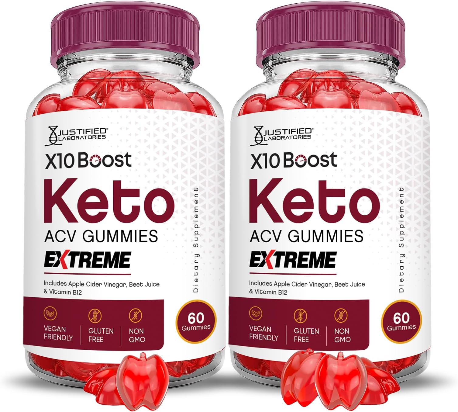 Amazon.com: (2 Pack) X10 Boost Keto ACV Gummies Advanced Formula 1000MG ...