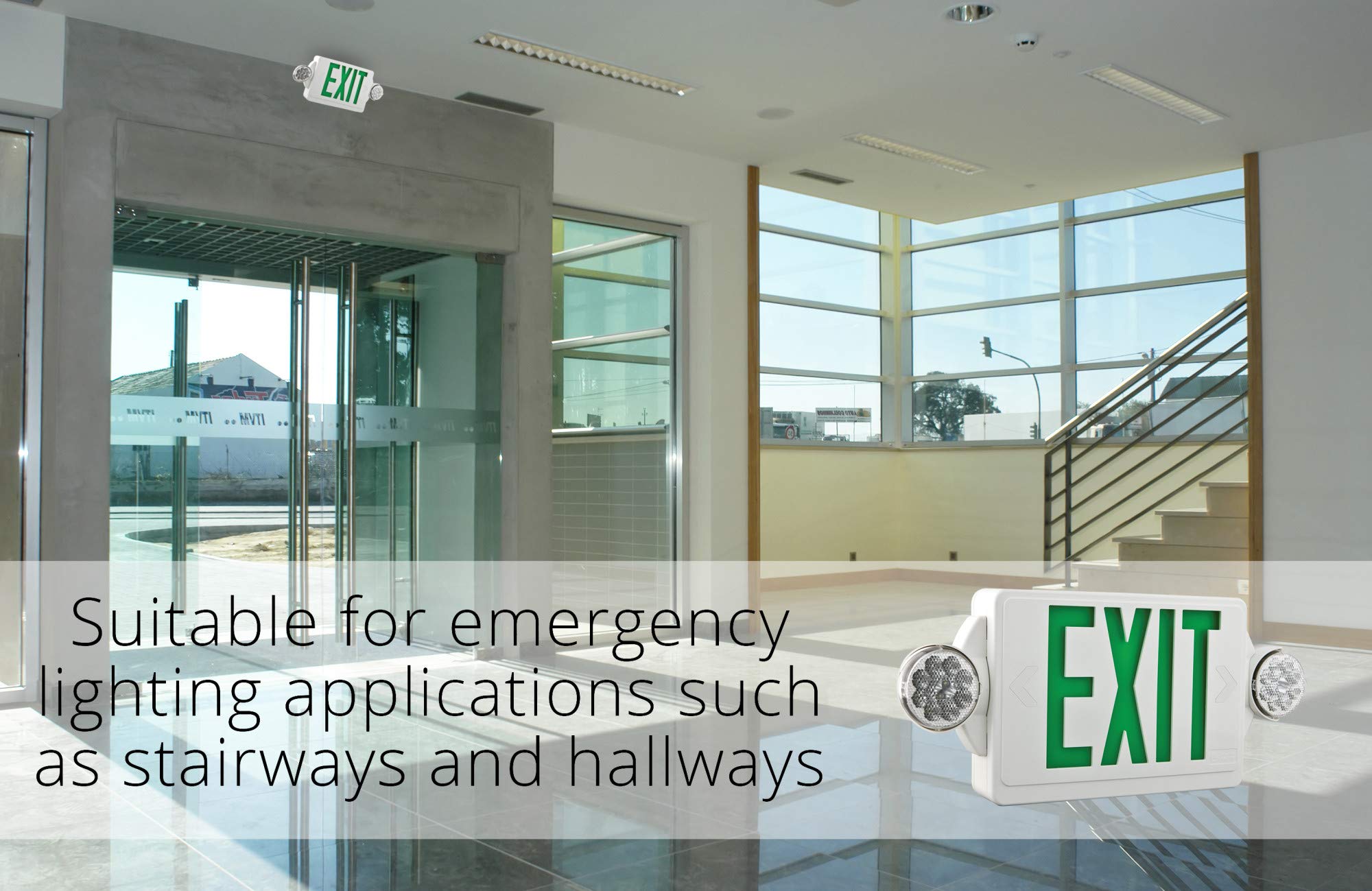 Snapklik.com : Lithonia Lighting LHQM LED G HO M6 LED Exit And ...