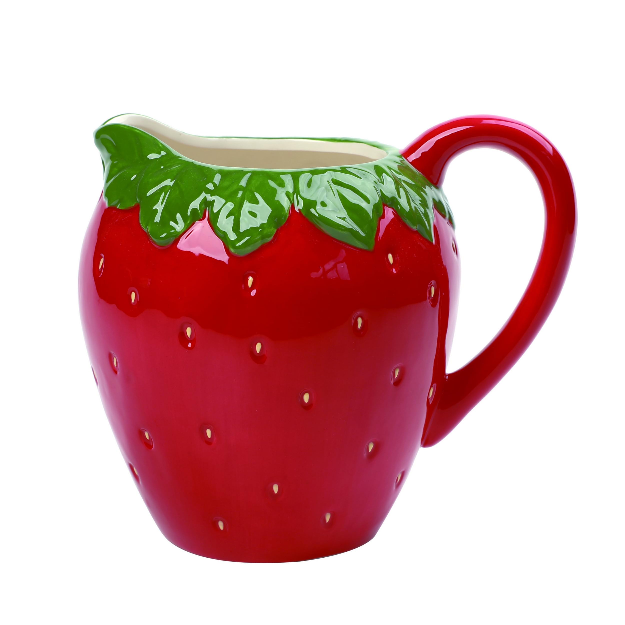 Amazon.com: Transpac Dolomite Strawberry Pitcher : Home & Kitchen