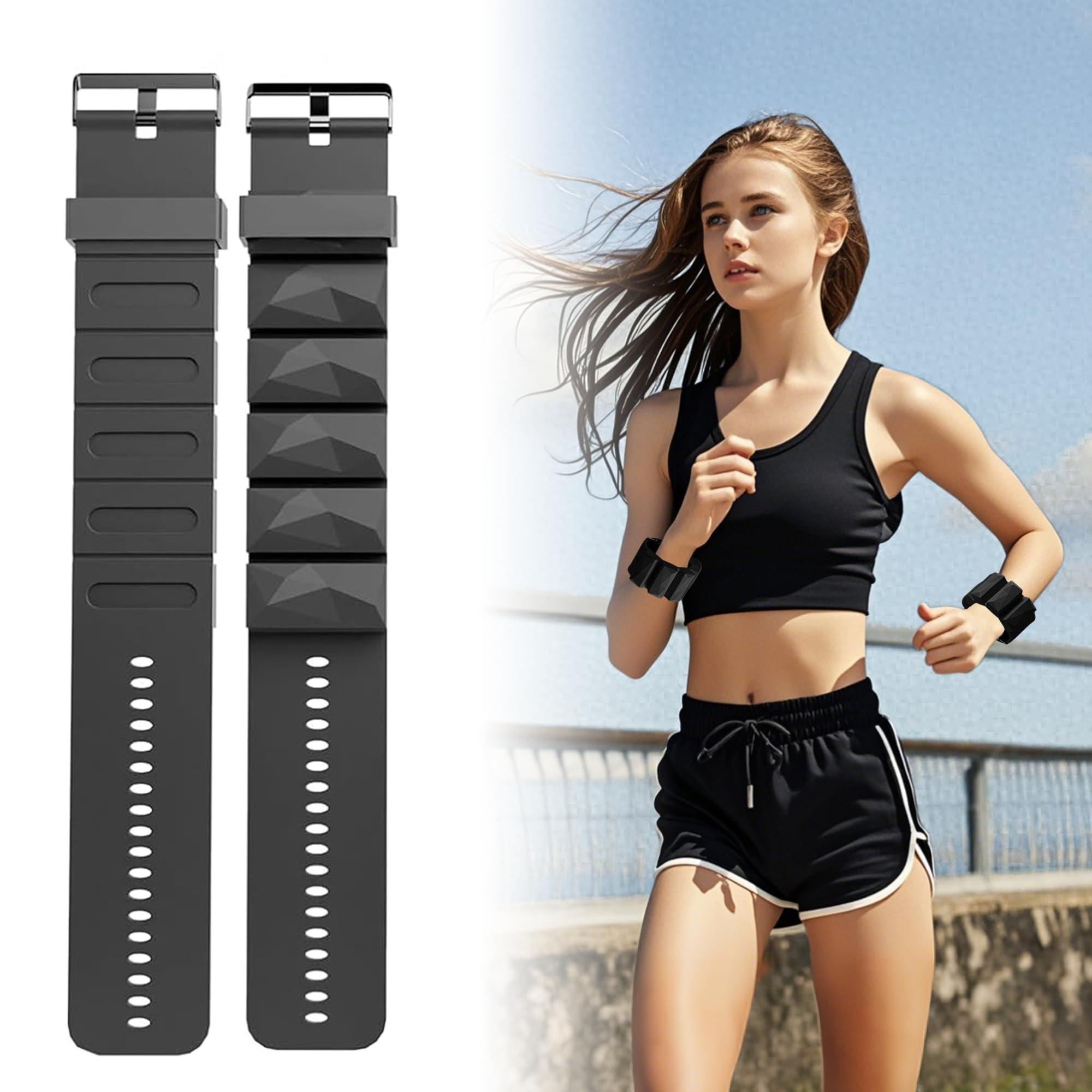 Arm Weights For Women FANGNISN Ankle & Wrist Weights Set Fitness ...